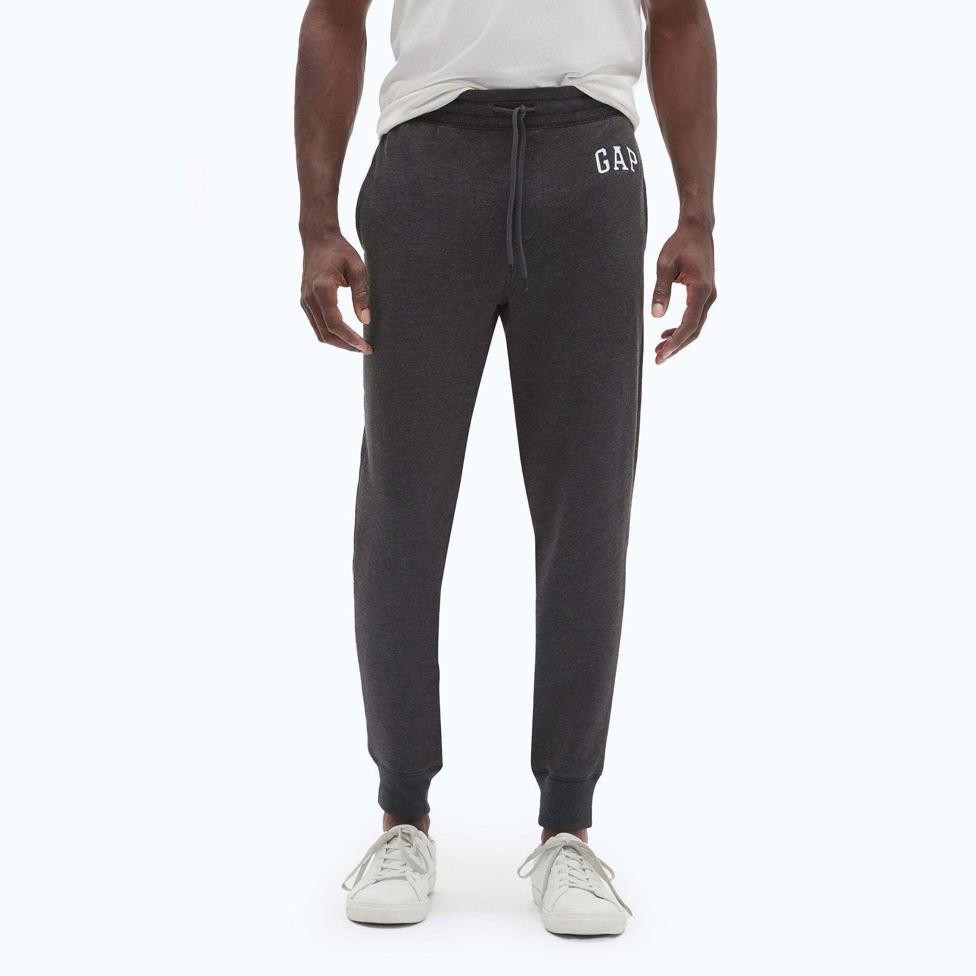 Herren GAP V-Heritage Logo Jogger-Hose anthrazit (500382) - Sportano.de