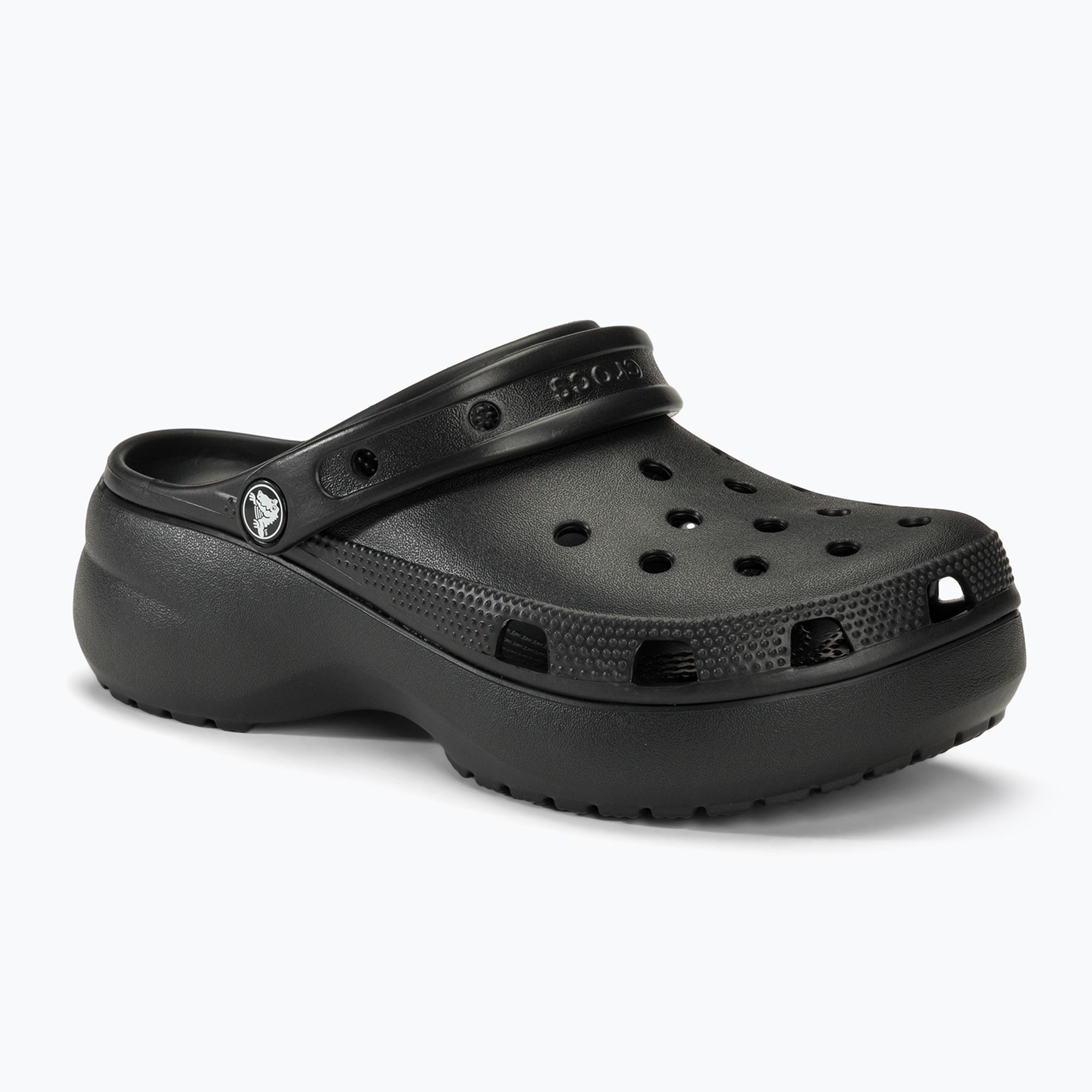 Crocs Classic Platform Clog Damen schwarz (206750-001) - Sportano.de