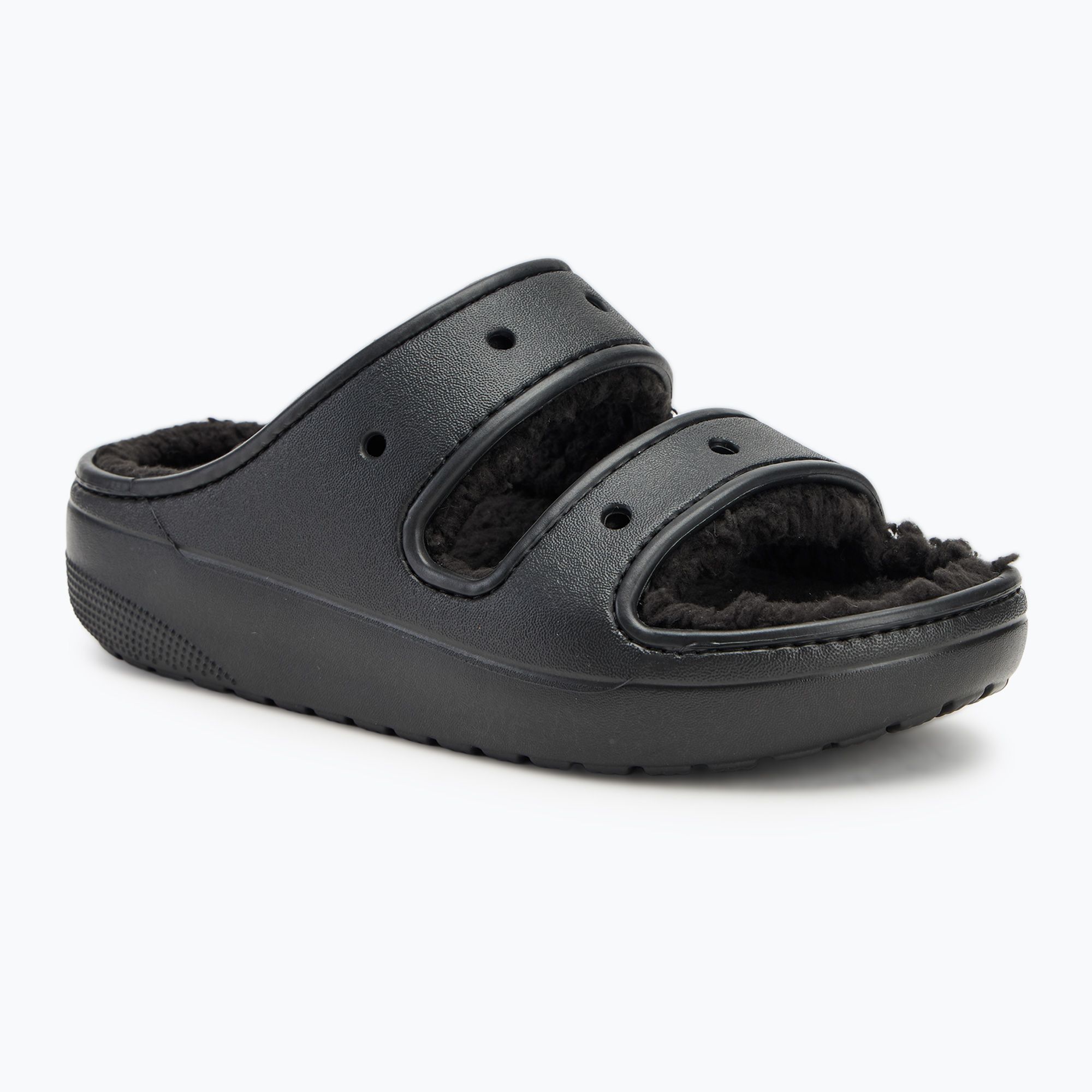 Crocs Classic Cozzzy Sandale schwarz/schwarz Flip-Flops (207446-060 ...