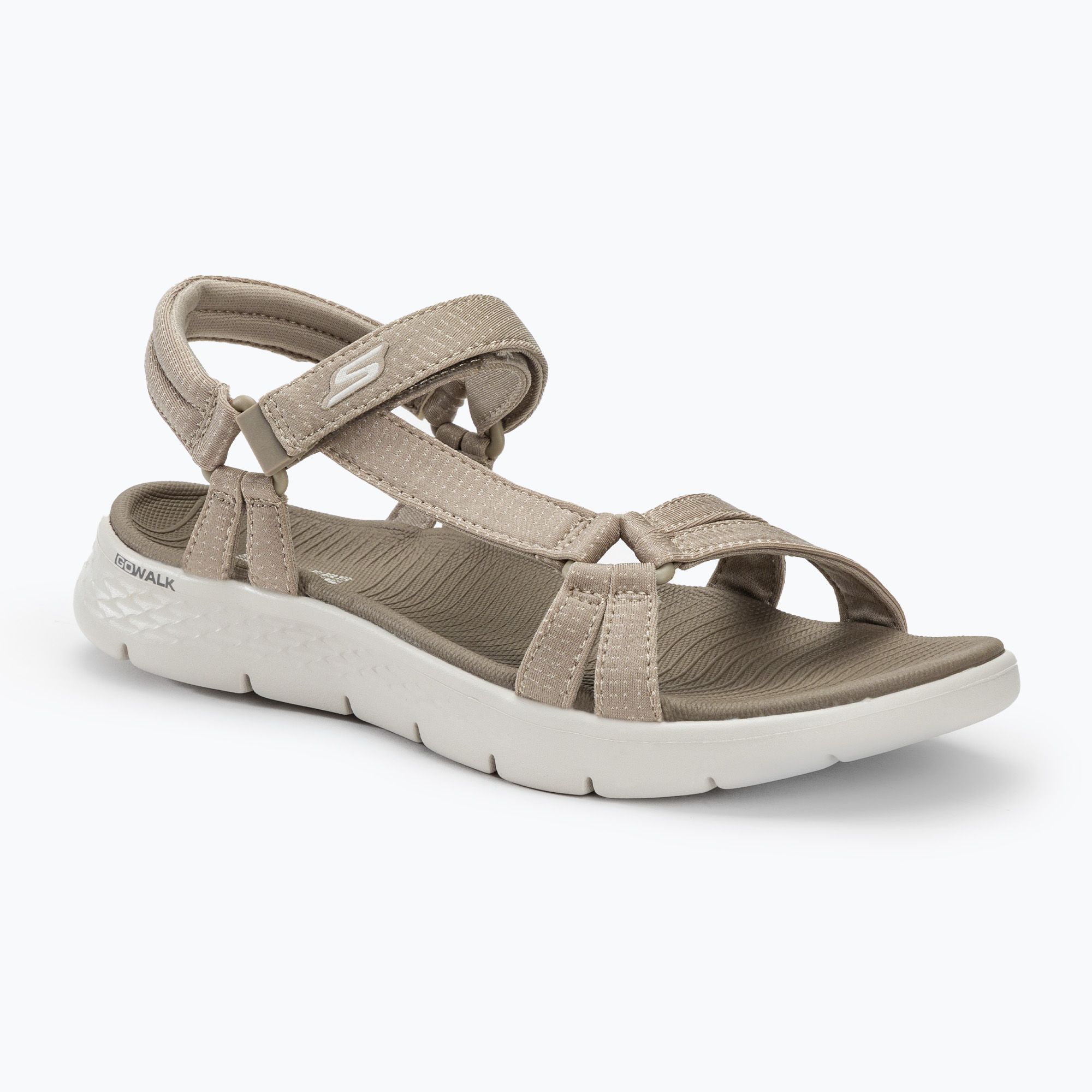 Sandalen Damen SKECHERS Go Walk Flex Sandal Sublime taupe (141451 TPE ...
