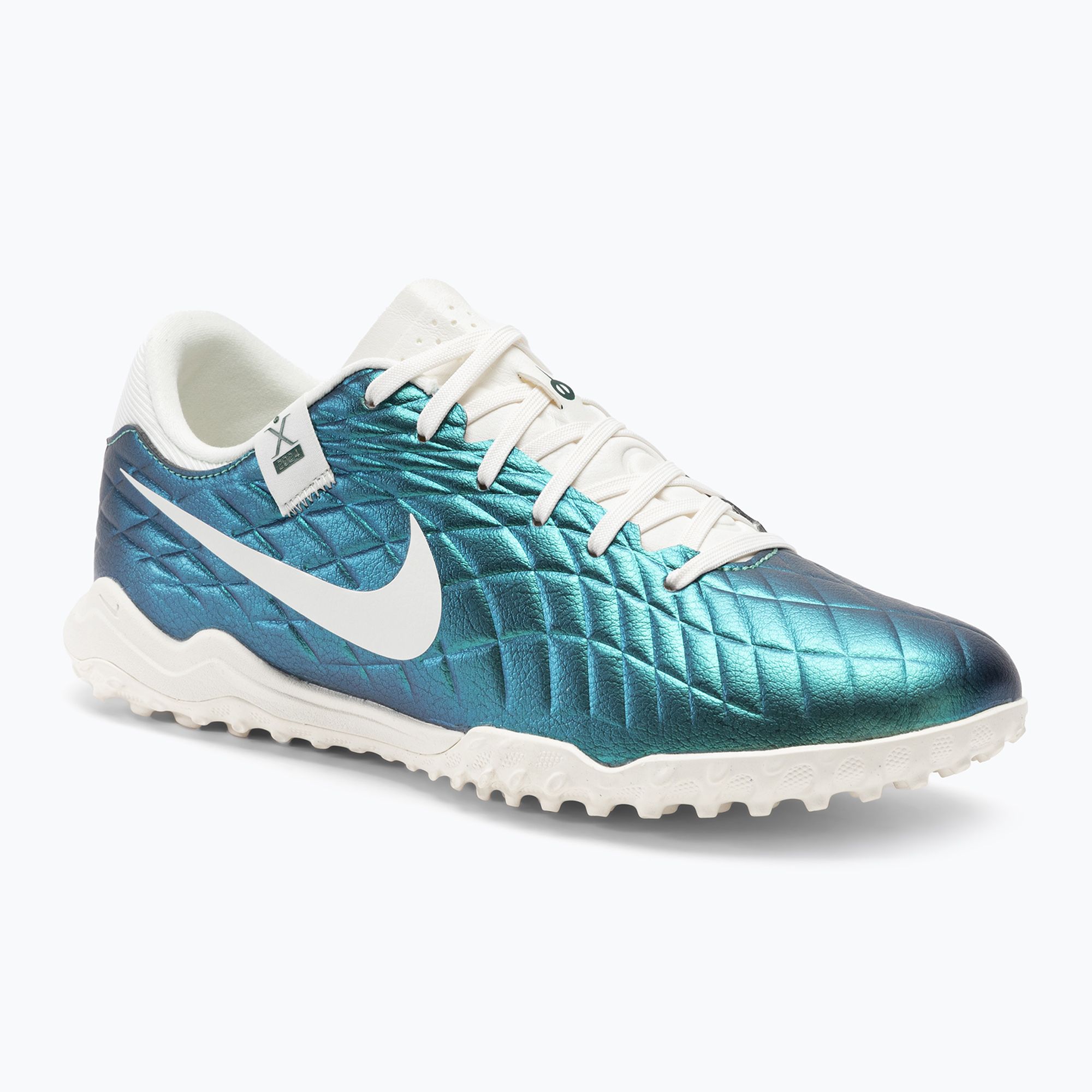Nike Legend 10 Academy TF Fußballschuhe dunkle Atomic Teal/Segel ...