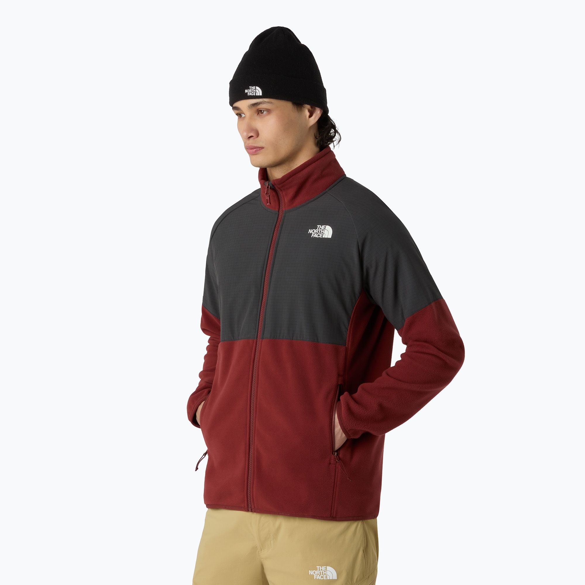 Hoodie Sweatshirt Herren The North Face Glacier Heavyweight Full Zip ...