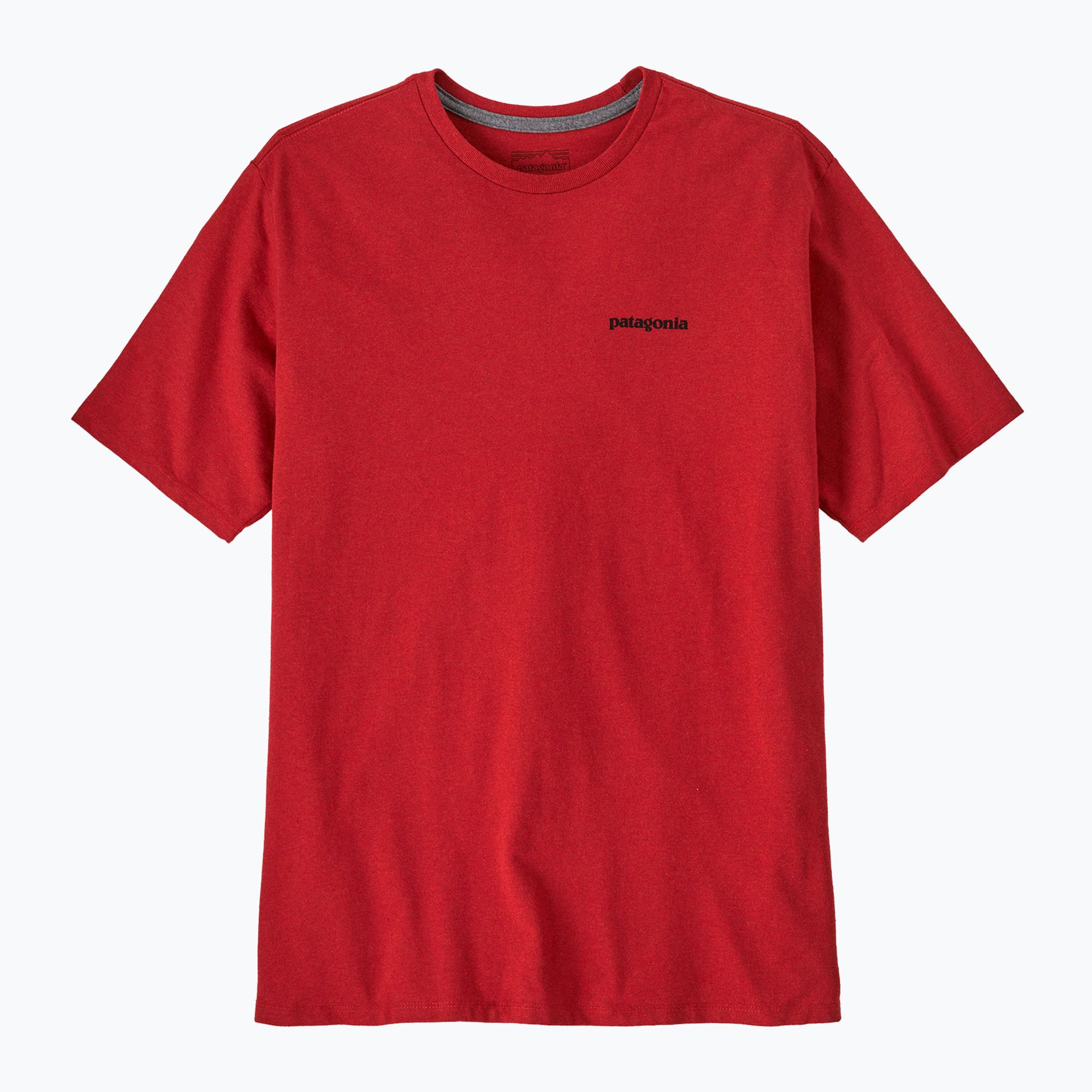 Herren T-Shirt Patagonia P-6 Logo Responsibili-Tee p-6 outline/gumtree ...