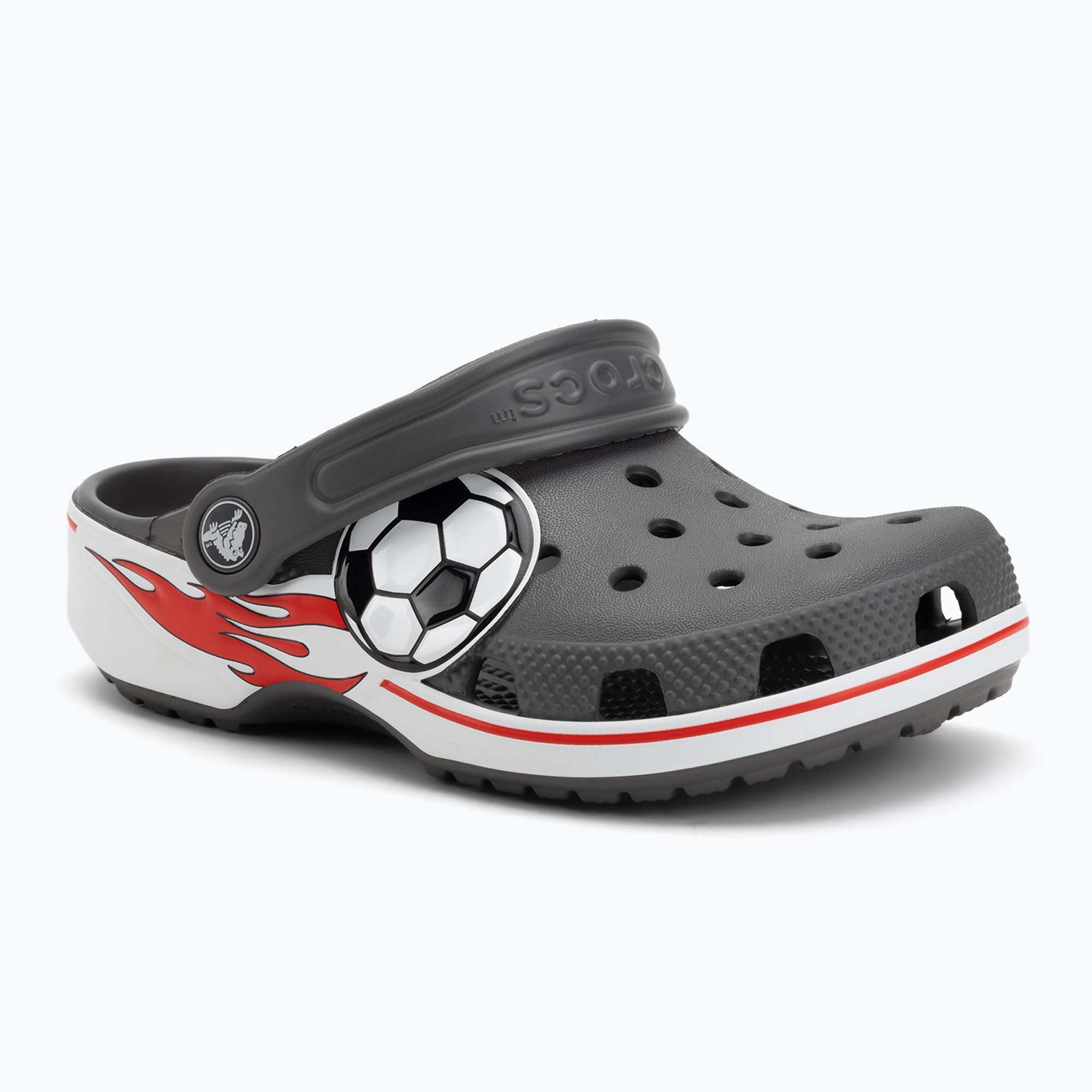 Kinderclogs Crocs Classic Soccer Band Clog Kids slate grey (211605-0DA ...