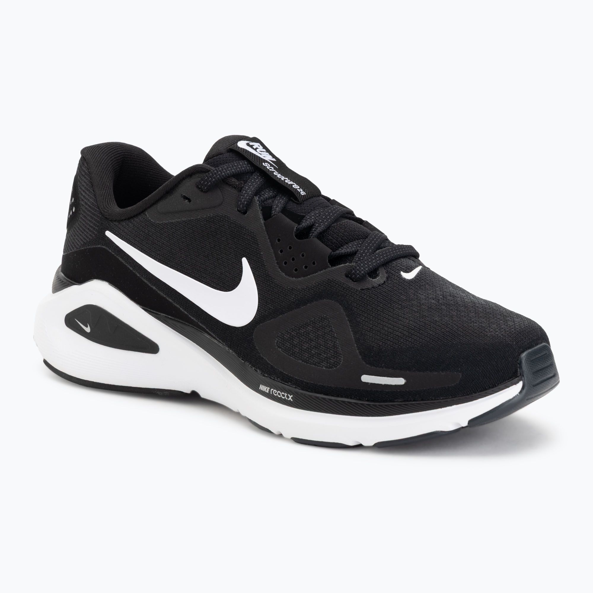 Damen-Laufschuhe Nike Structure 26 Black/Cool Grey/Metallic Silver ...