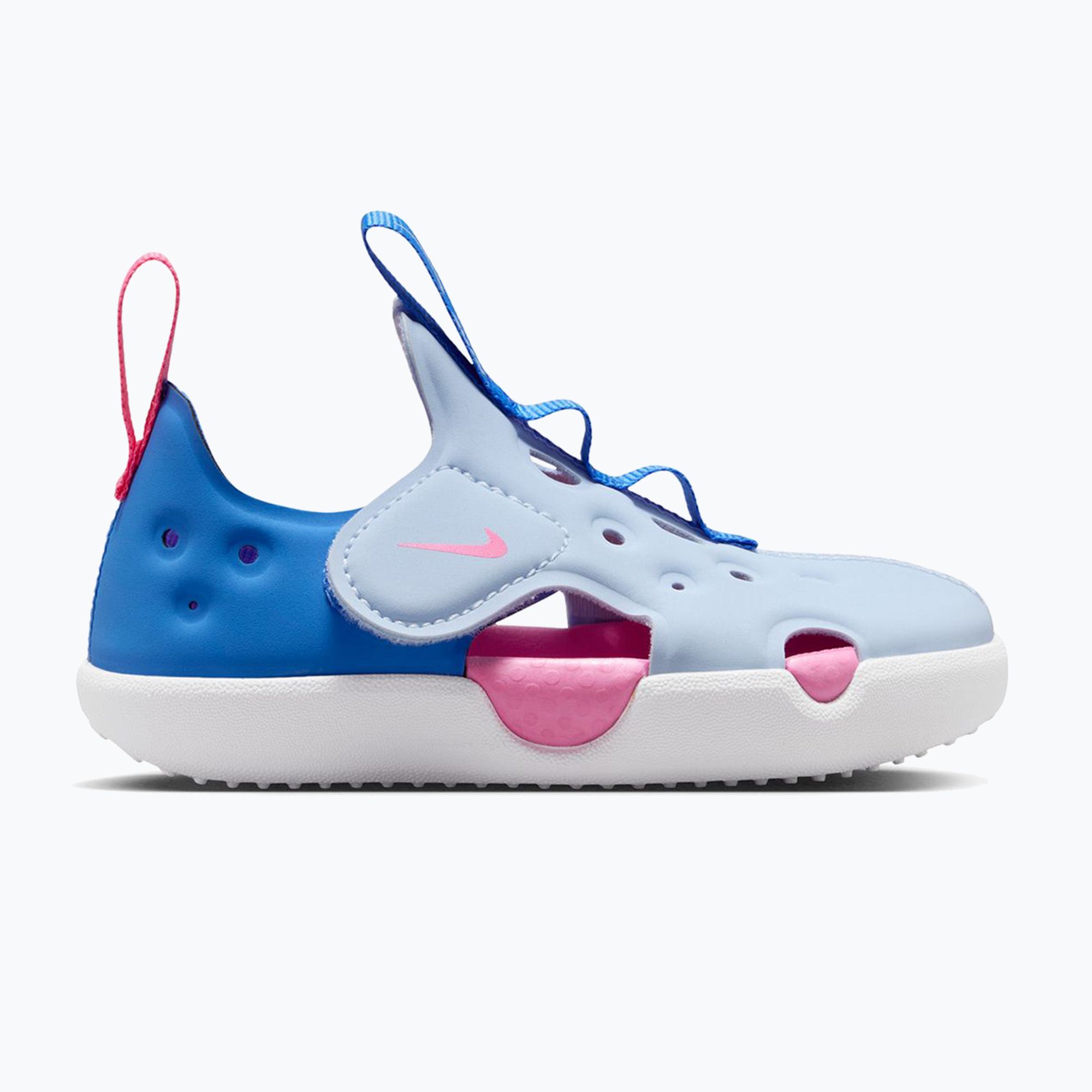 Kinder-Sandalen Nike Sunray Protect 4 hydrogen blue/blue crystal/pink ...