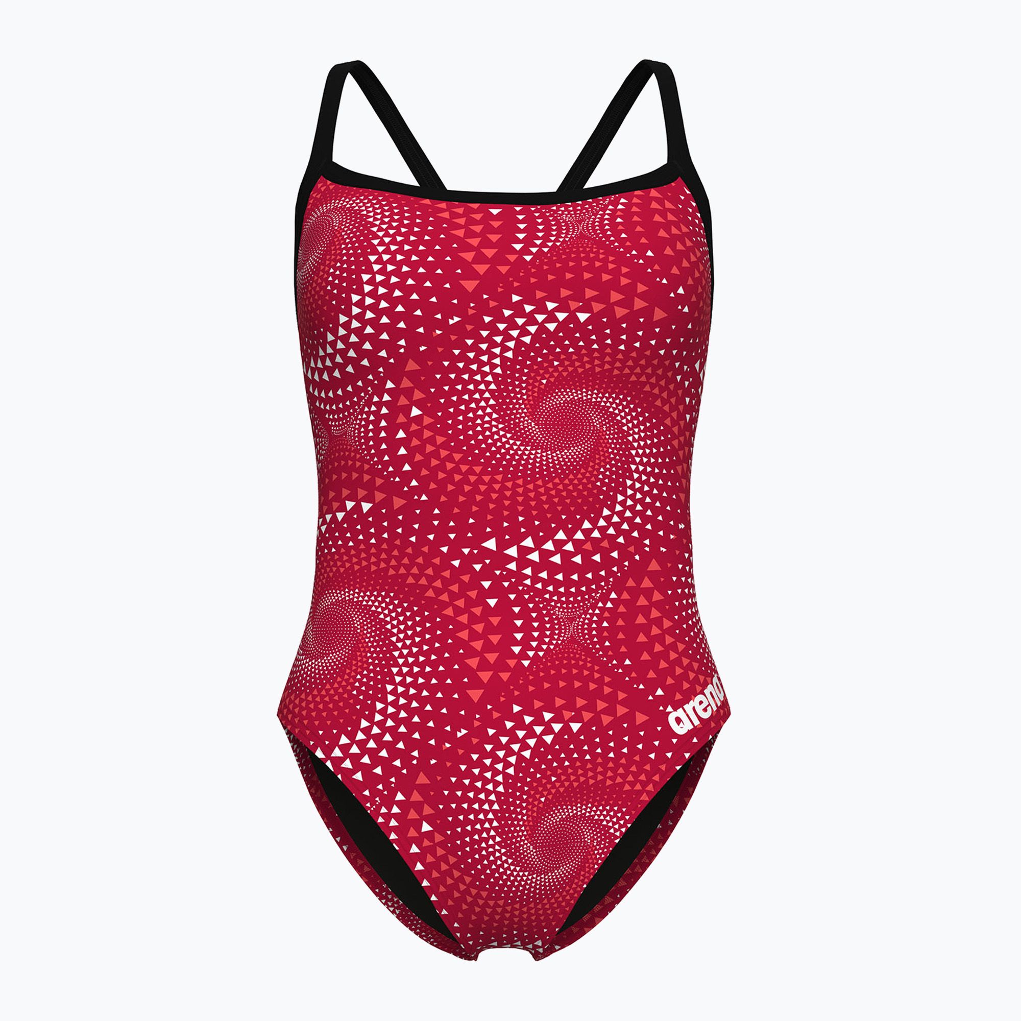 Badeanzug Damen arena Fireflow Challenge Back black/team black (010154/ ...