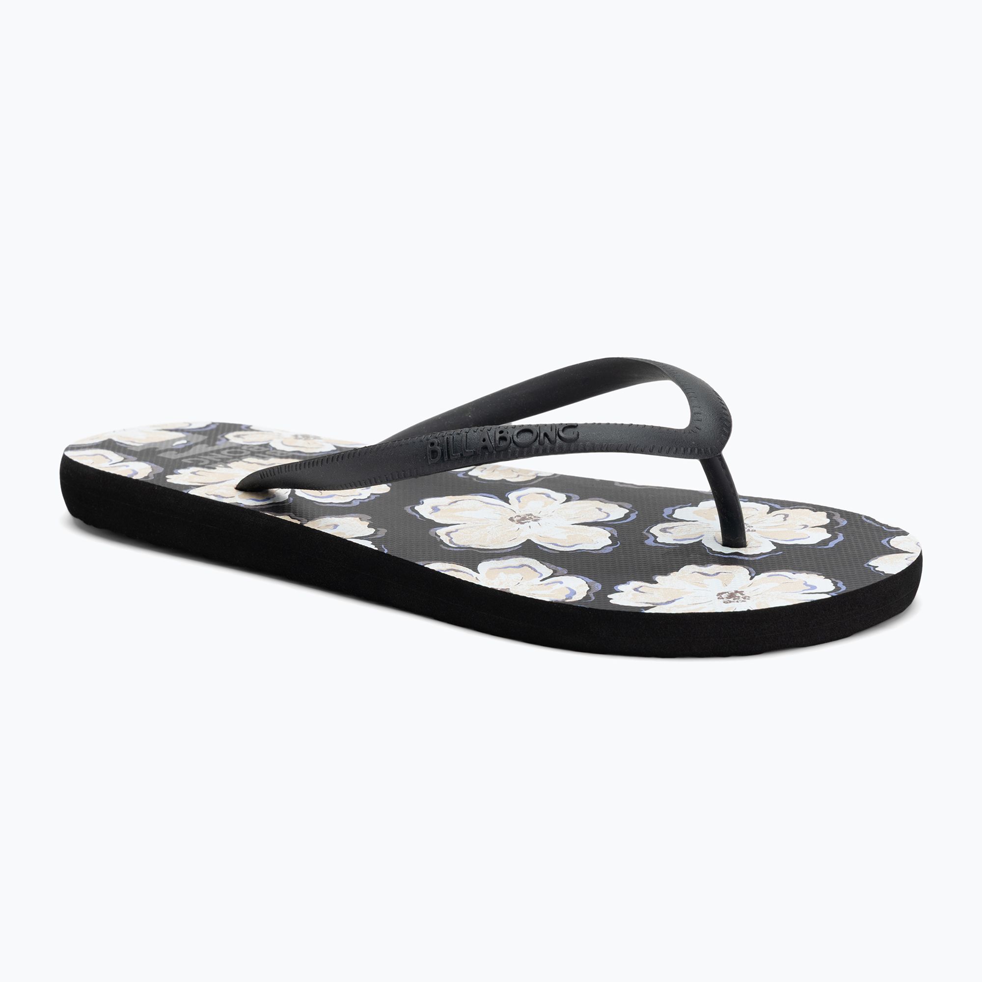 Billabong Dama Damen Flip Flops aus schwarzem Kieselstein (Dama ...