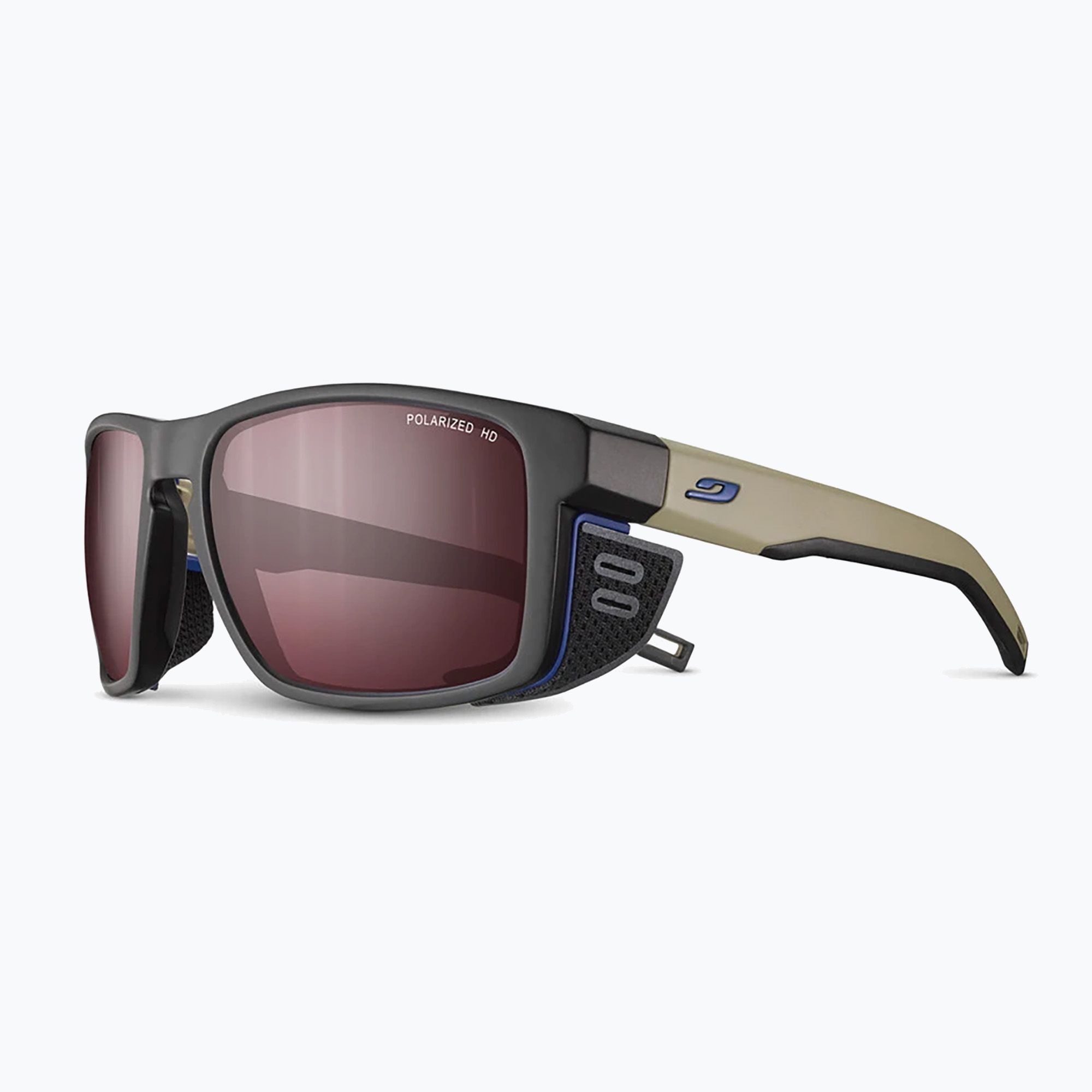 Sonnenbrille Julbo Shield Polar HD shiny translu blue/blue (J5069612 ...