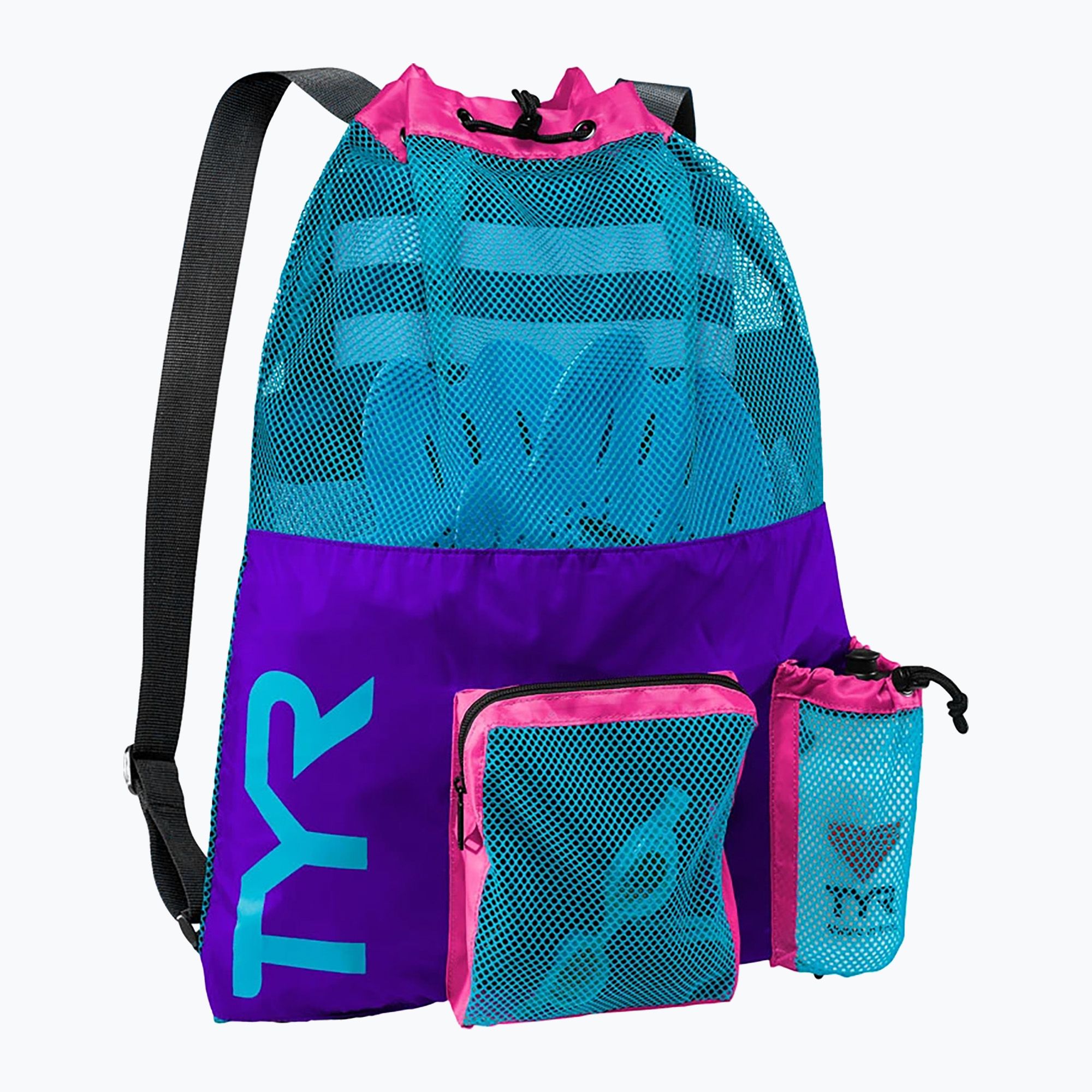 TYR Big Mesh Mummy Swim Bag 40 l lila/rosa (LBMMB3) - Sportano.de