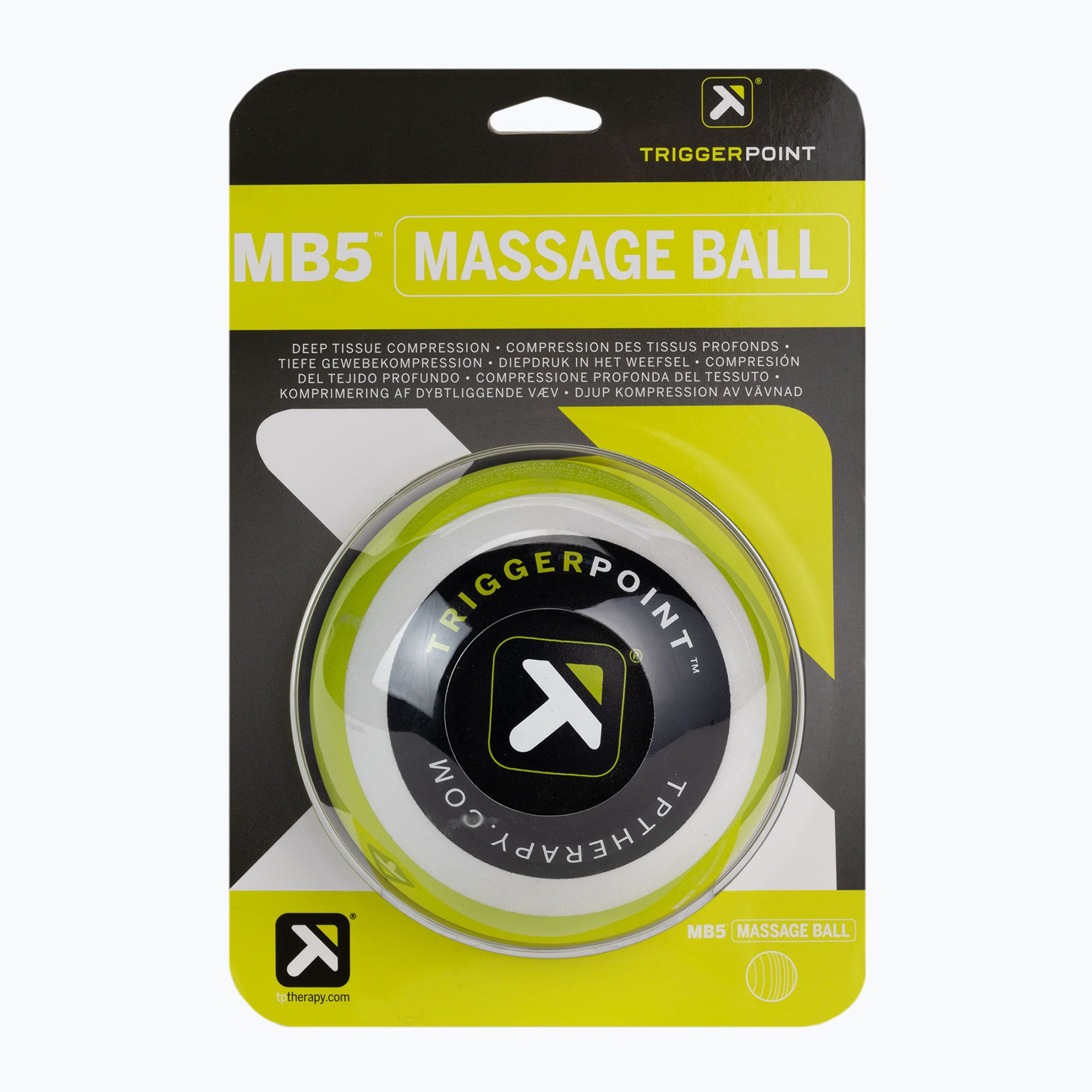 Trigger Point MB 5 schwarz-gelber Massageball (350075) - Sportano.de