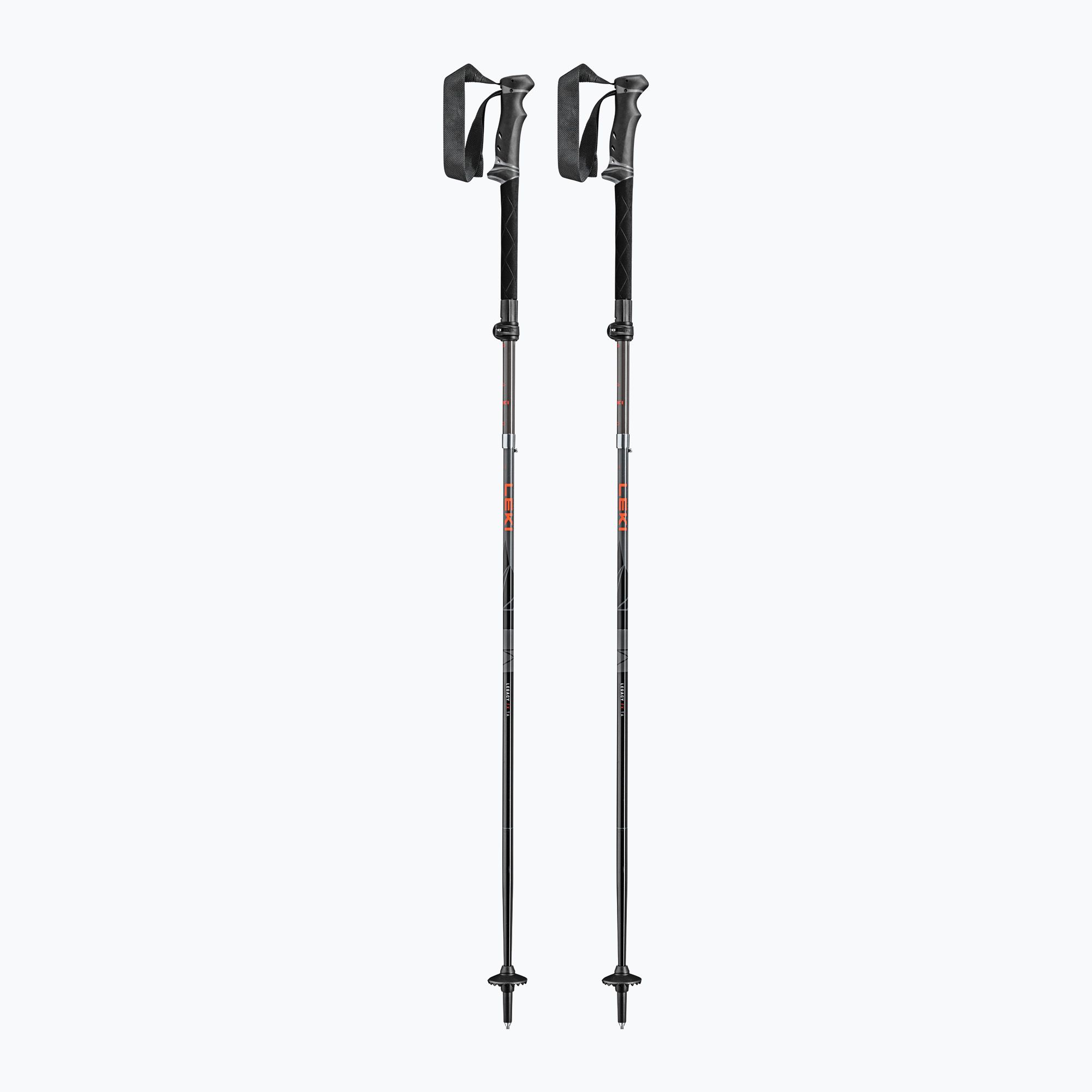 Trekkingstöcke LEKI Legacy FX TA schwarz-rot Legacy FX TA (65222451 ...