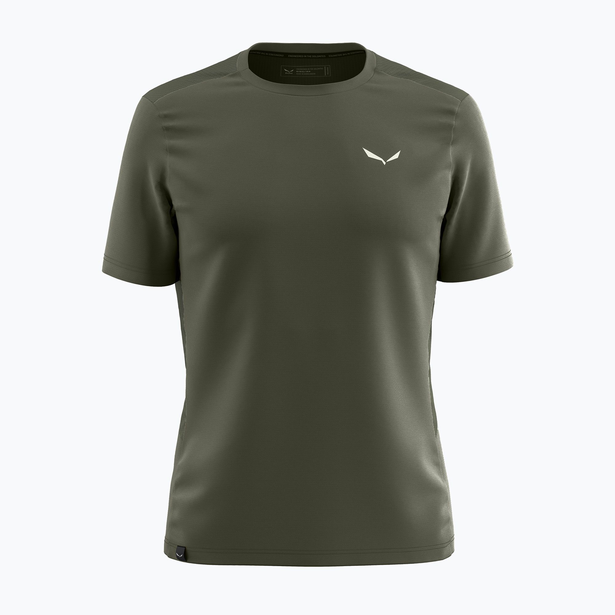 Salewa Puez Hyb Dry Herren Trekking T-Shirt faded green (00-0000028866 ...