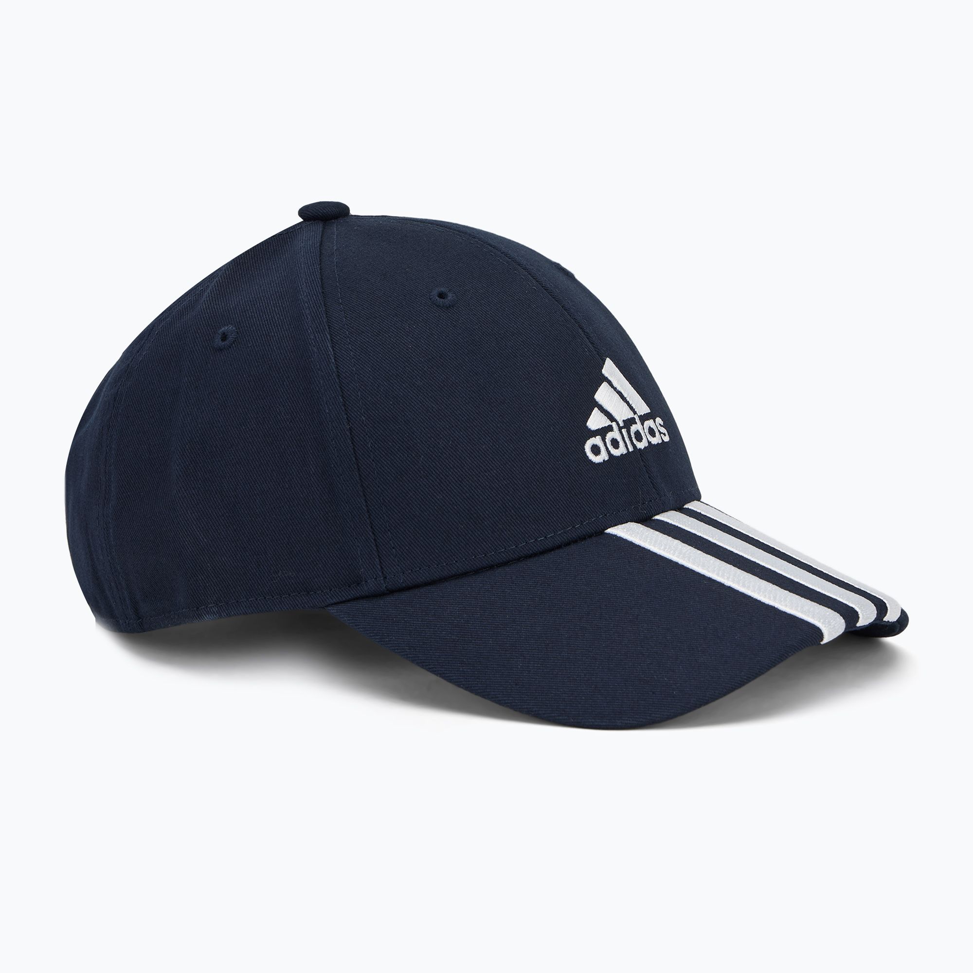 Basecap adidas Baseball 3-Stripes Cotton Twill navy/ white (II3510 ...