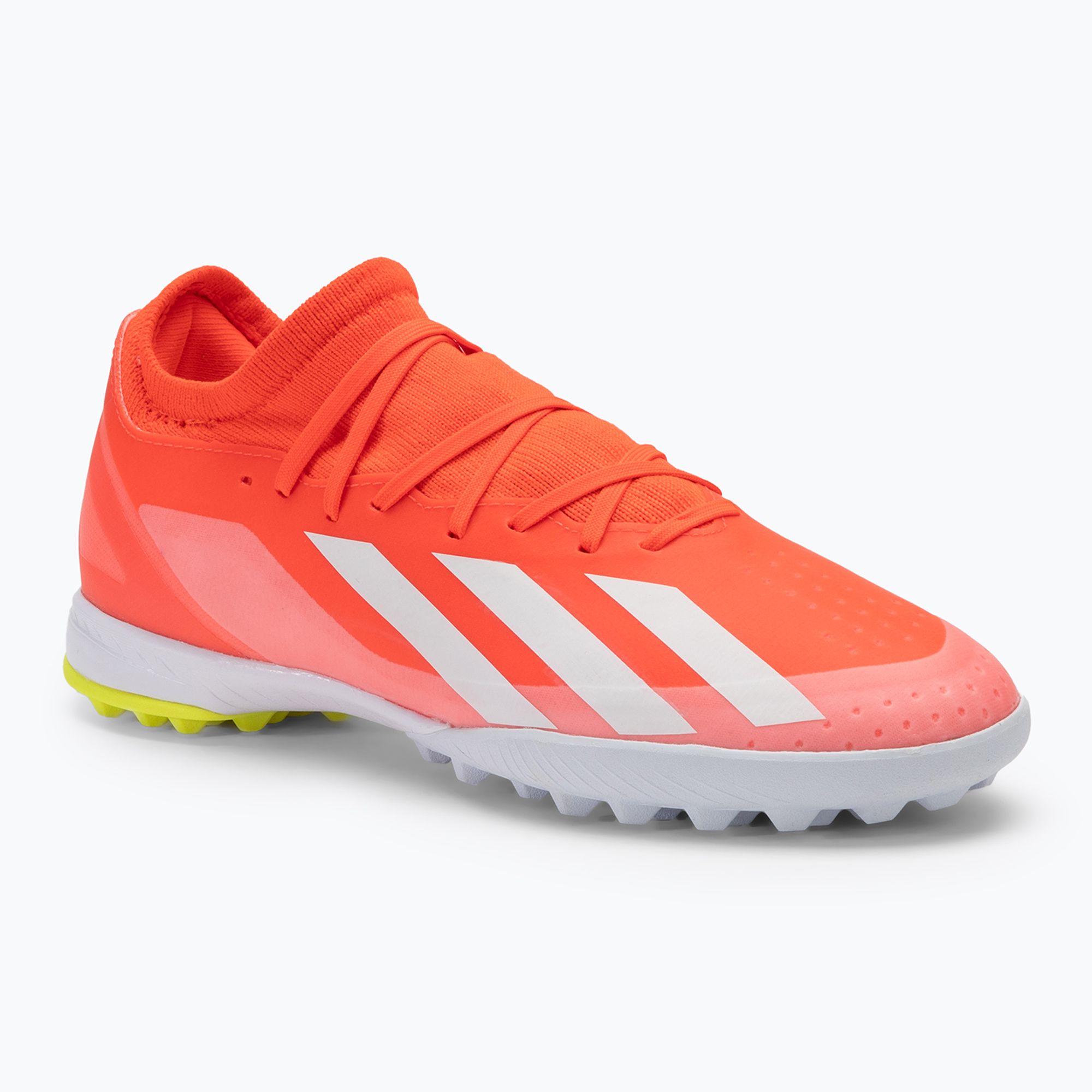 Herren adidas X Crazyfast League TF Fußballschuhe Solar Rot/Cloud Weiß ...