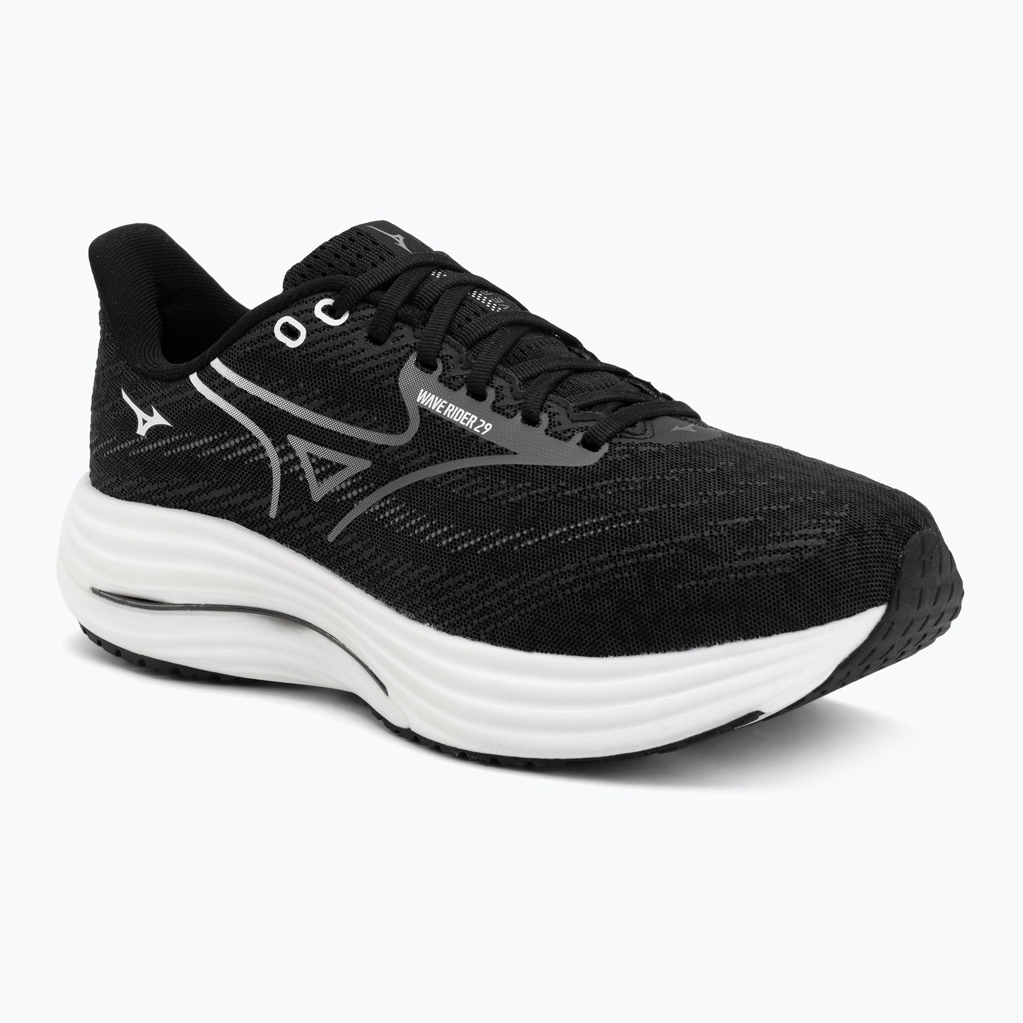 Herren-Laufschuhe Mizuno Wave Rider 29 2E black sand/quiet shade/black ...
