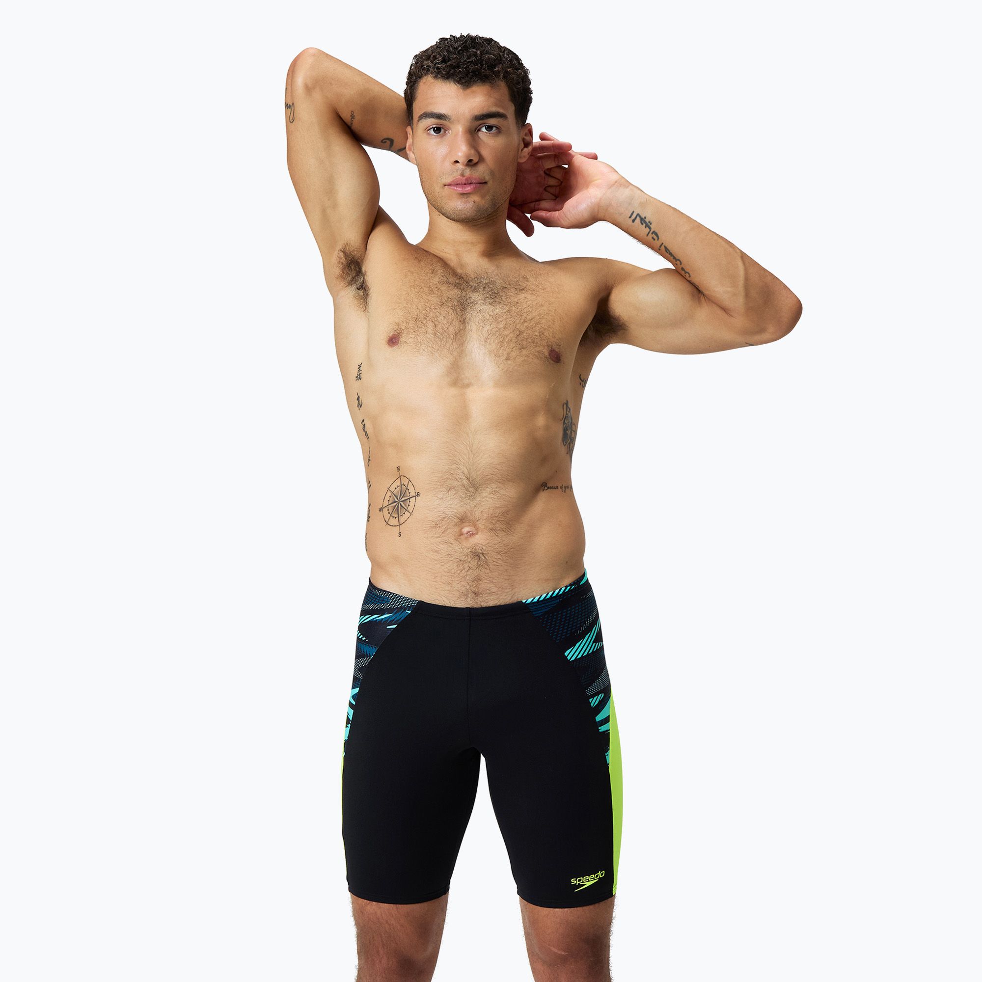 Herren-Schwimmjammer Speedo Endurance+ MAX Splice Jammer schwarz ...