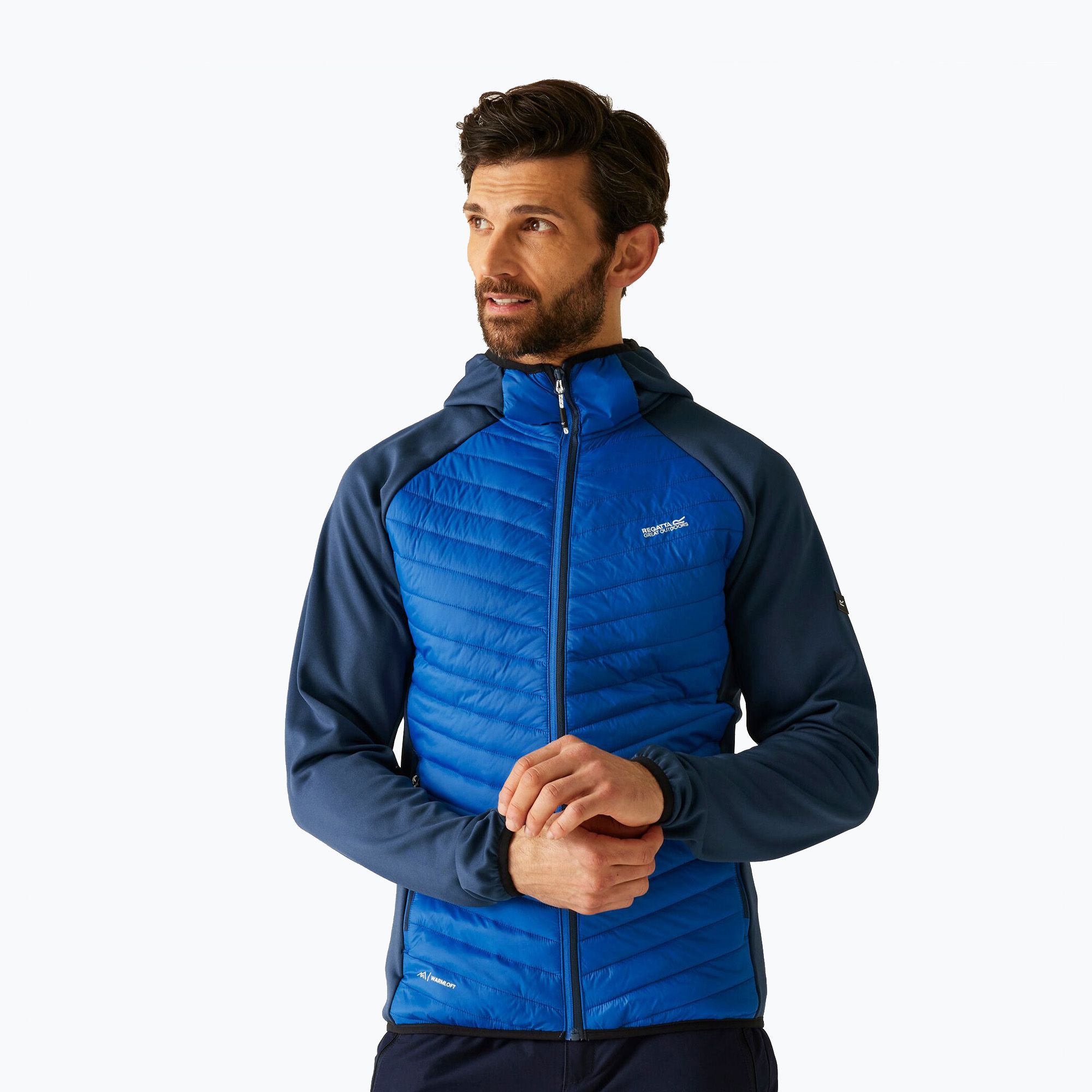 Herren-Hybridjacke REGATTA Andreson Hybrid black/ash/gold flake (RMN311 ...