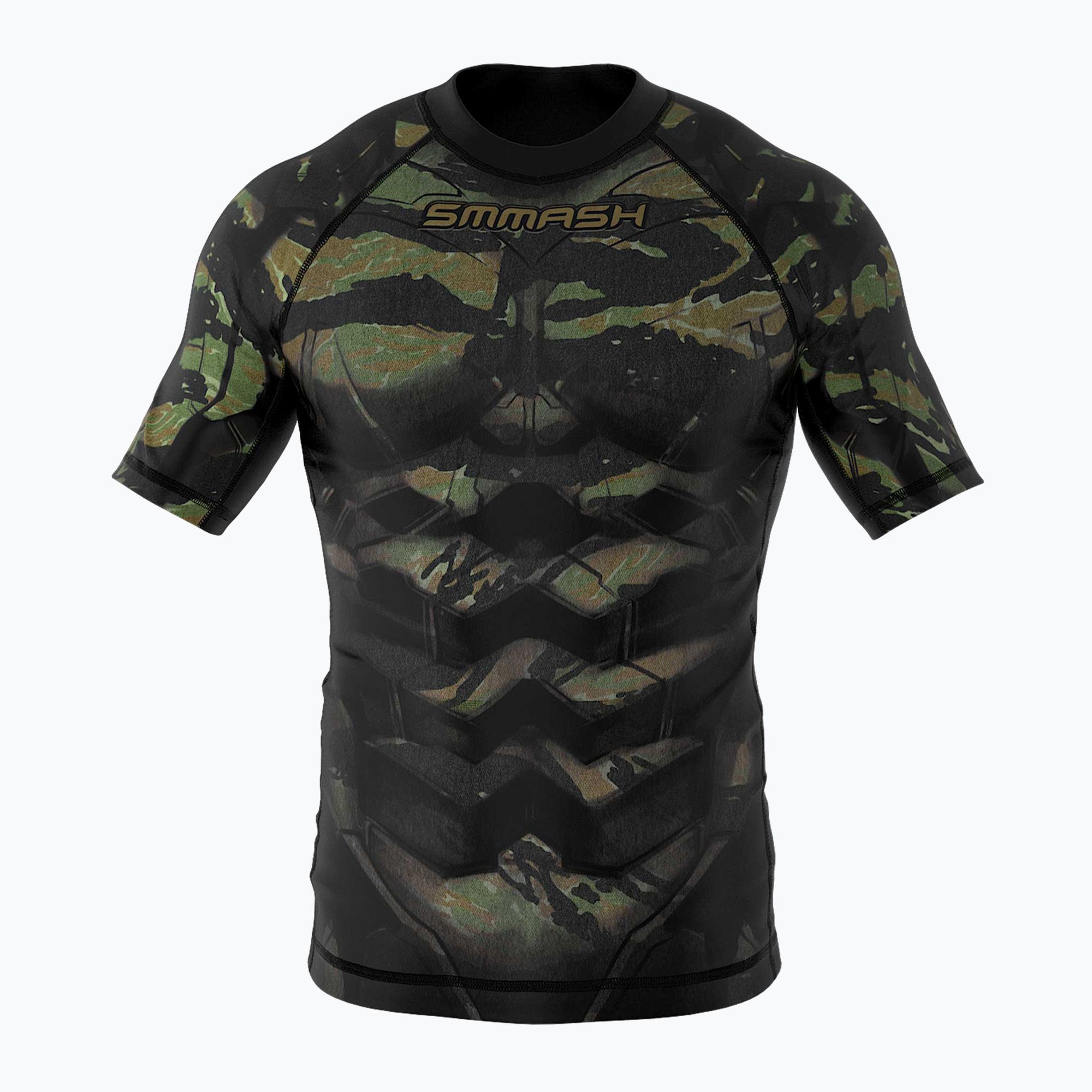 SMMASH Tiger Armour Kinder-Rashguard grün (RSO2-001-TIGERARMOUR-EUK ...
