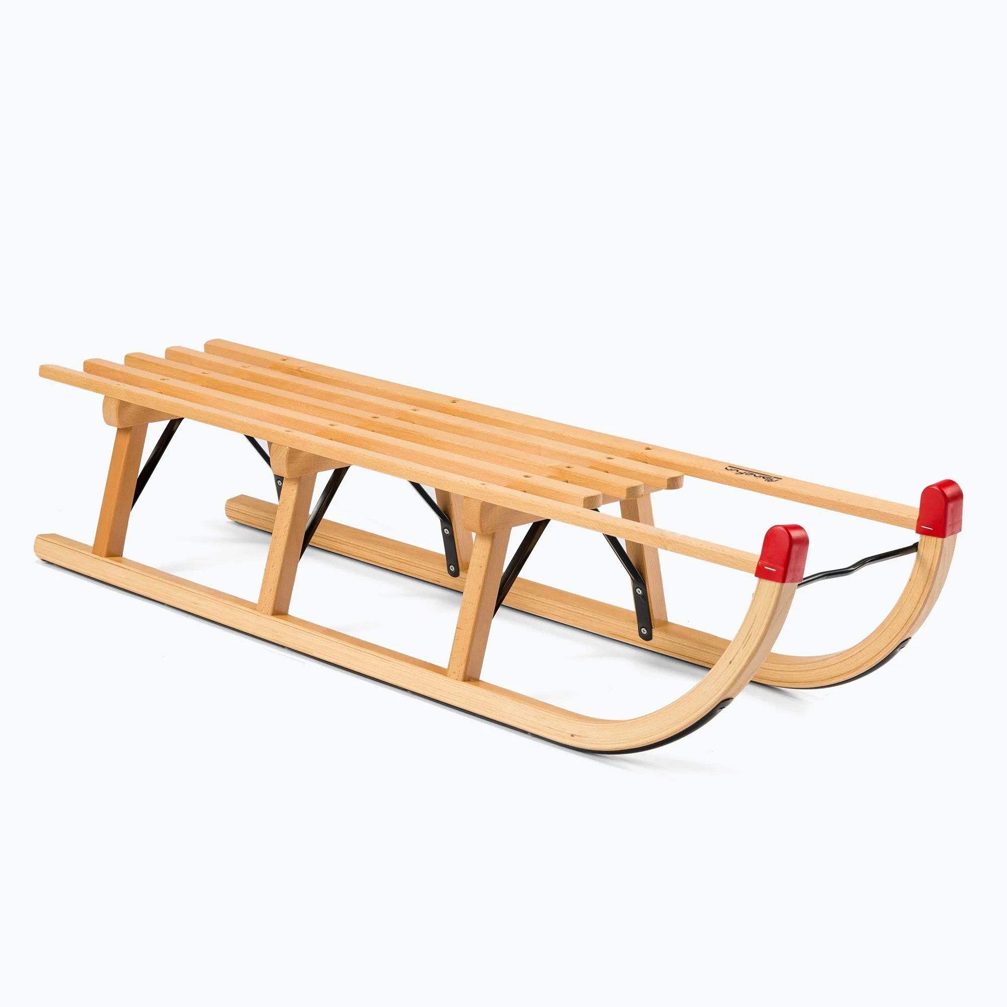 Holzschlitten HUMBAKA von VT-Sport Davos 110 braun (DTL 50110 ...