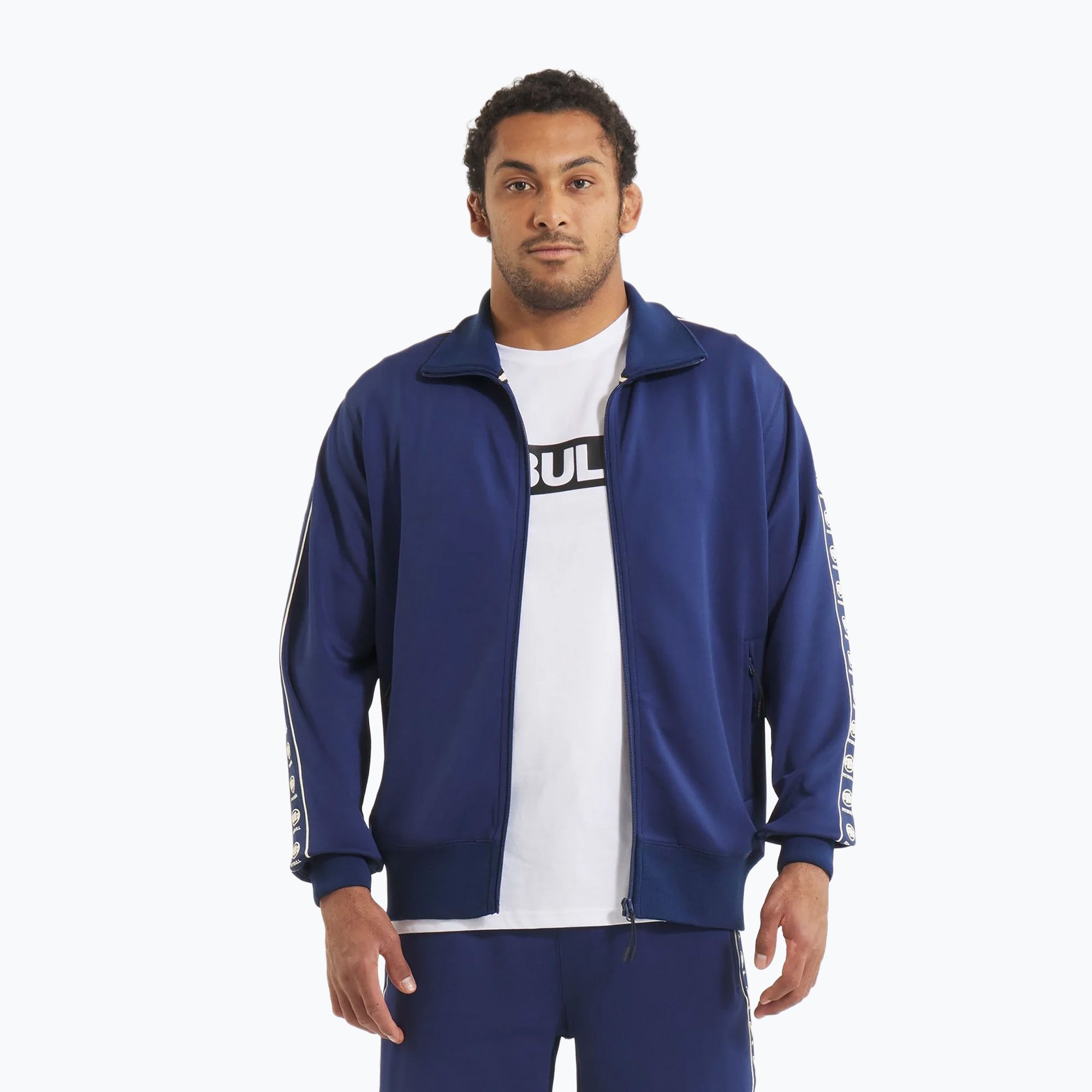 Hoodie Sweatshirt Herren Pitbull Track Jacket Powers royal blue ...