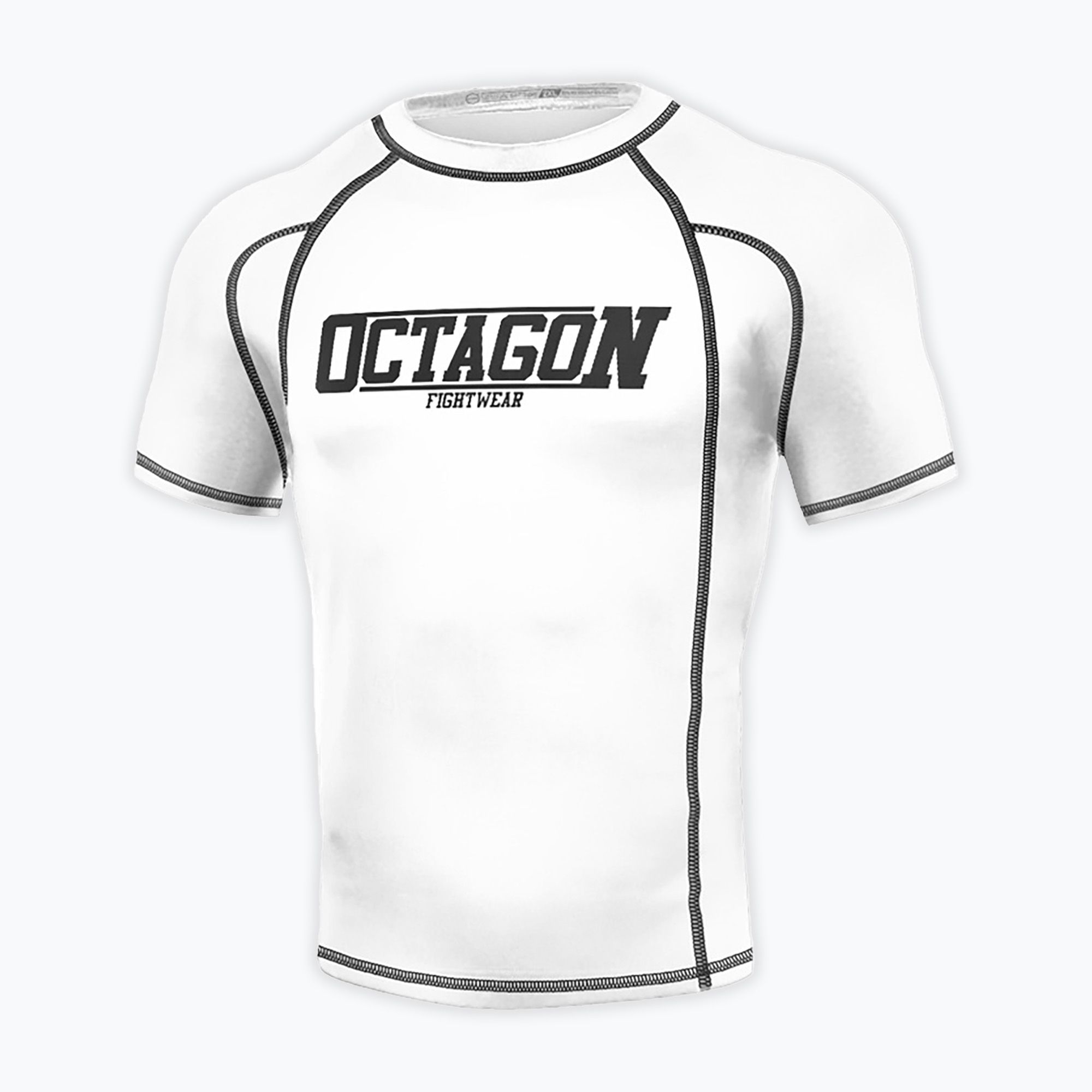 Octagon Premium Fight Wear Herren Rashguard weiß (12677-R) - Sportano.de