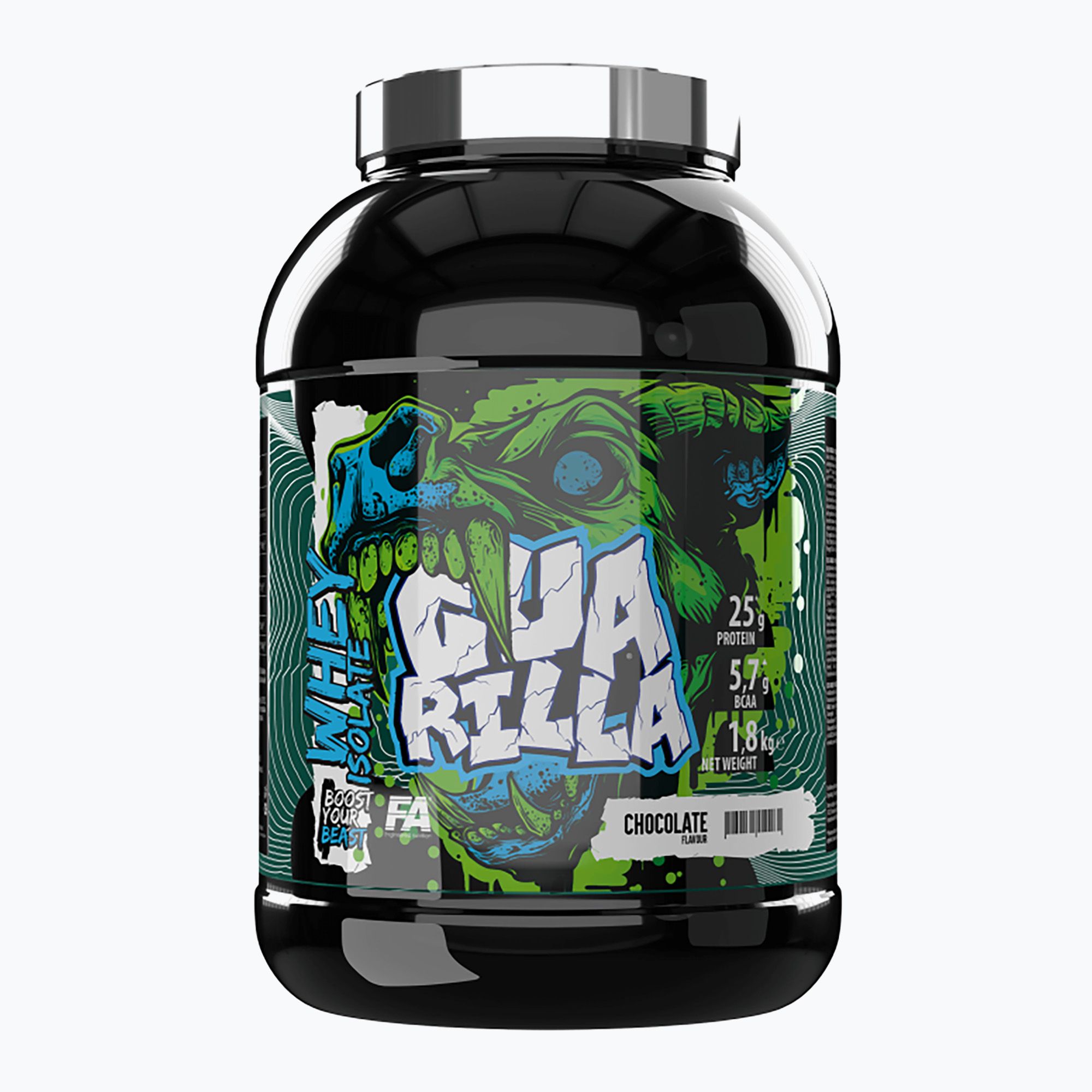 Proteinisolat Fitness Authority Guarilla Isolate 1,8 kg vanilla (FA ...