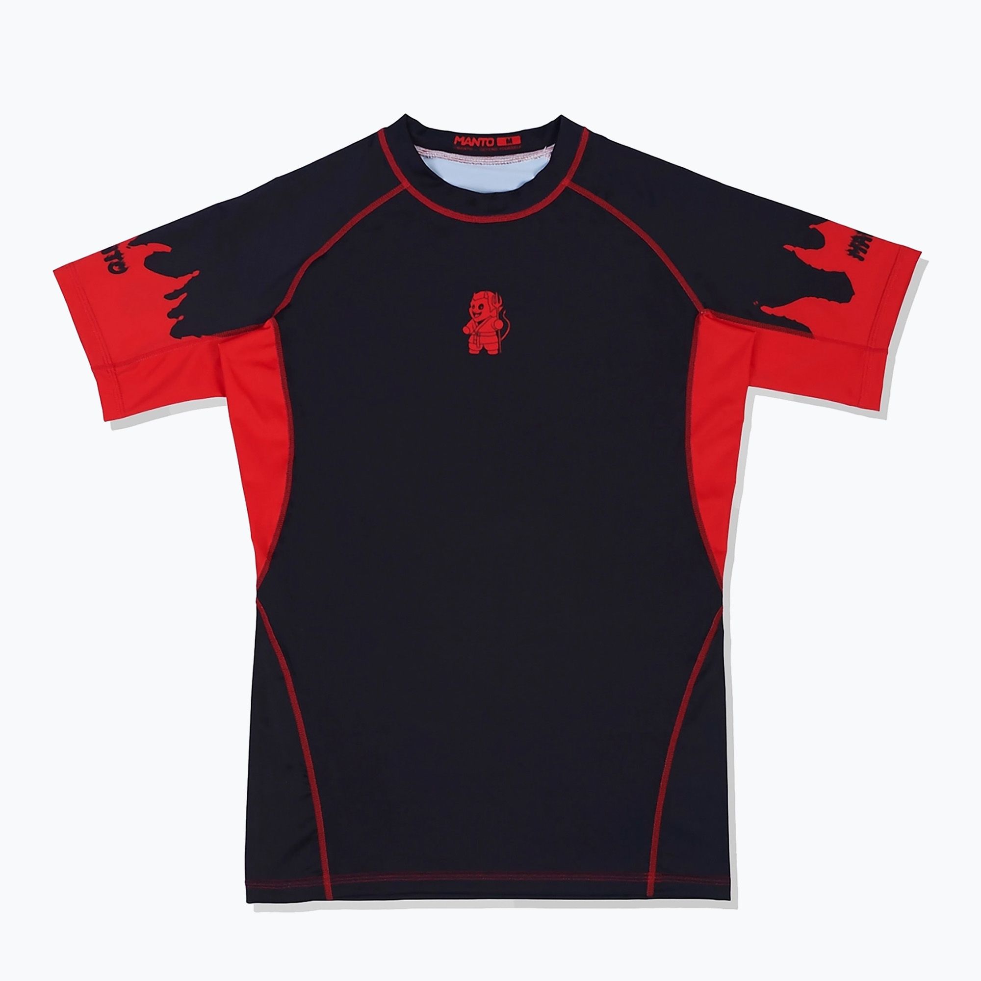 MANTO Rashguard Hell schwarz (MNR899) - Sportano.de