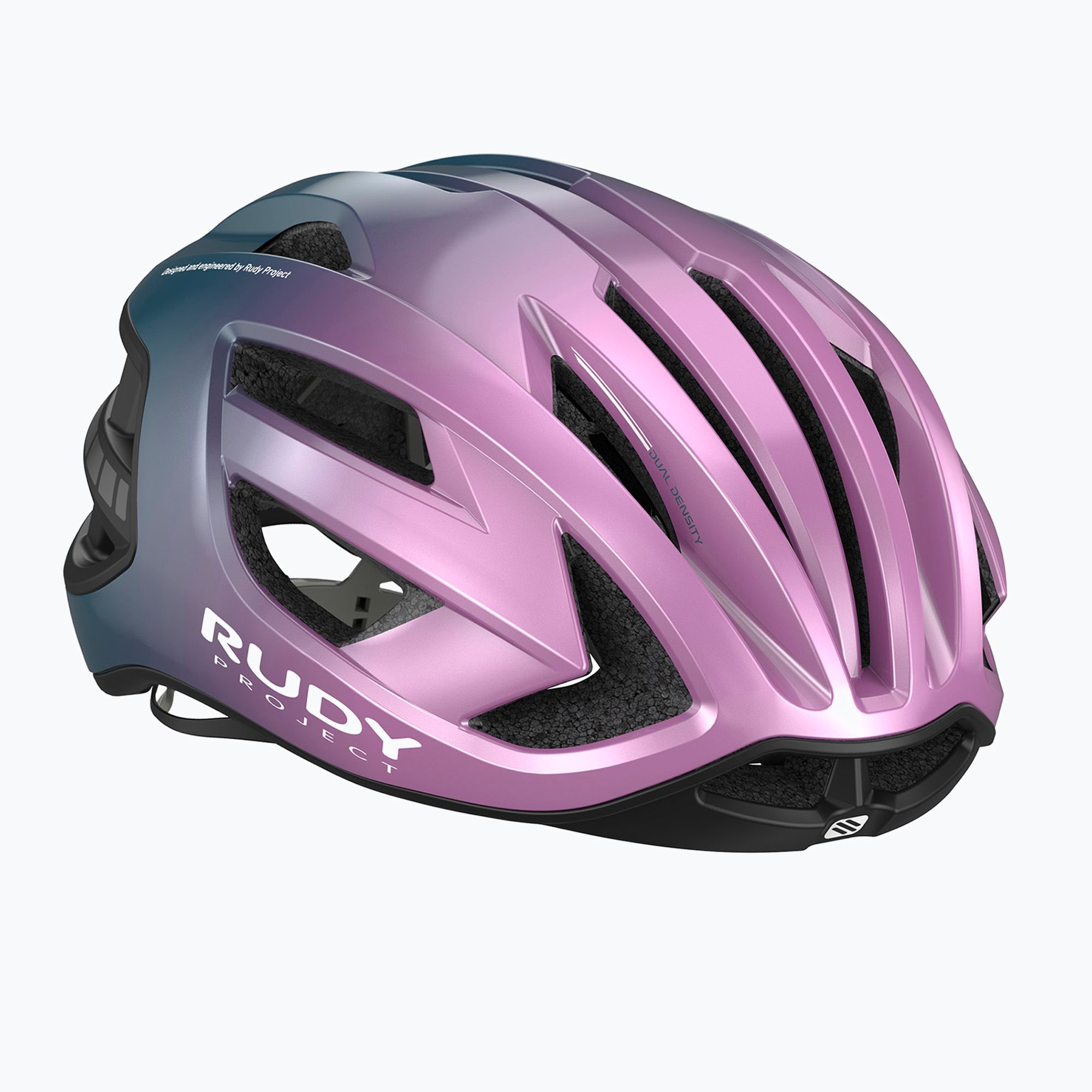 Fahrradhelm Rudy Project Egos lilac/blue avio metal shiny (HL78017 ...