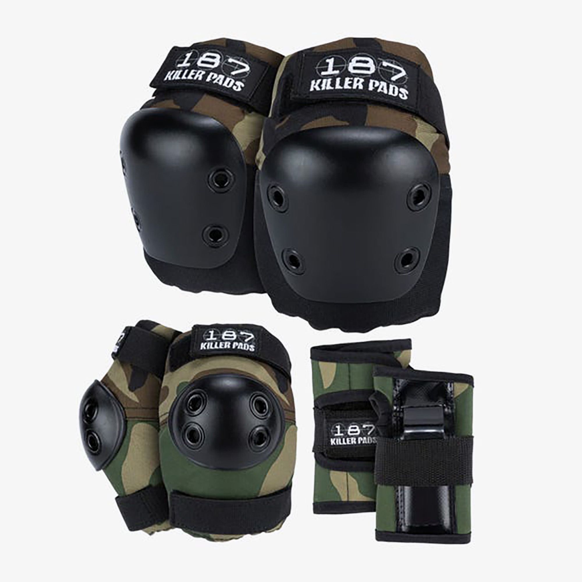 Kinderpad-Set 187 Killer Pads Six Pack Jr camo (187-PCO-0003) - Sportano.de