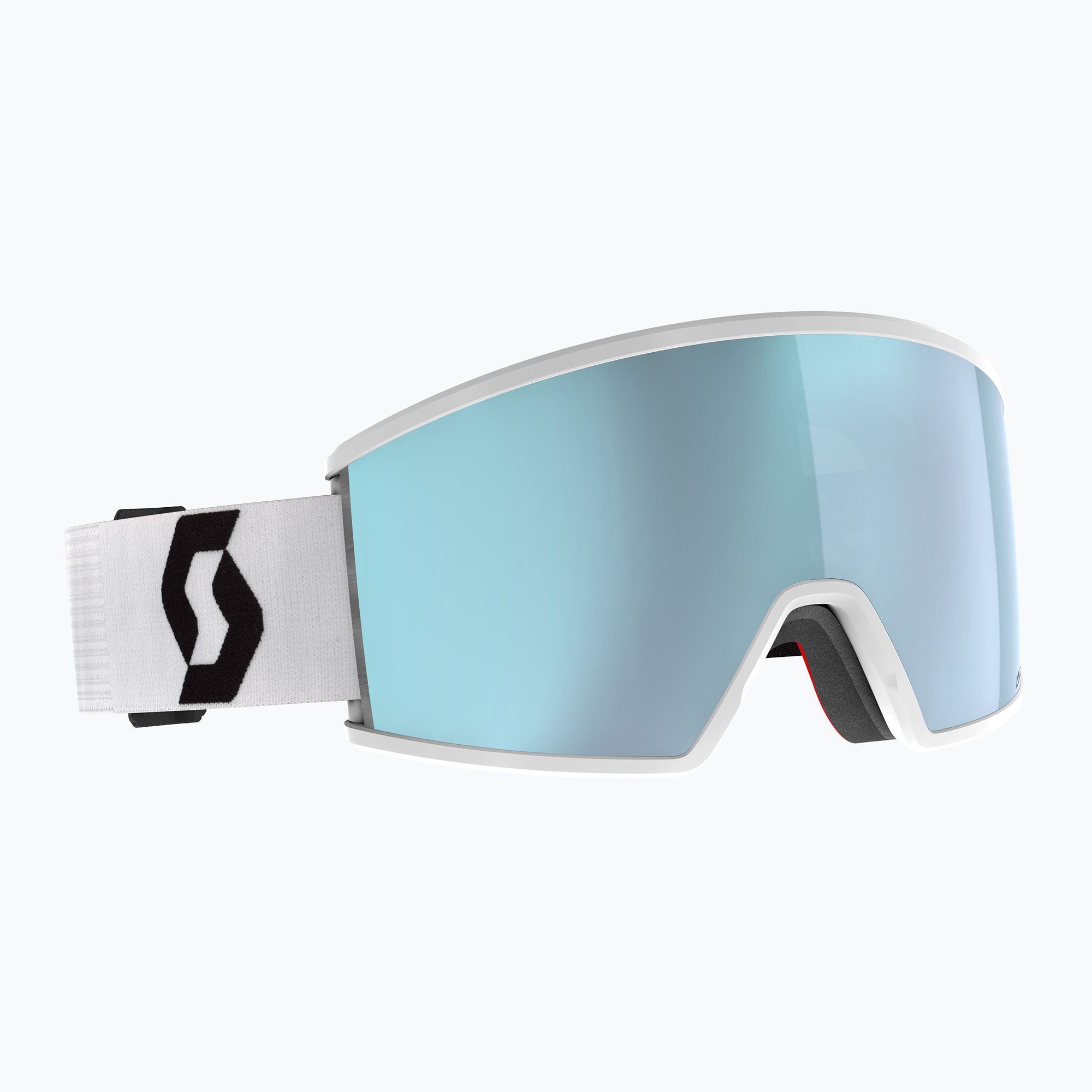 Skibrille SCOTT Ambit white/mint green/& lavender chrome (421705 ...