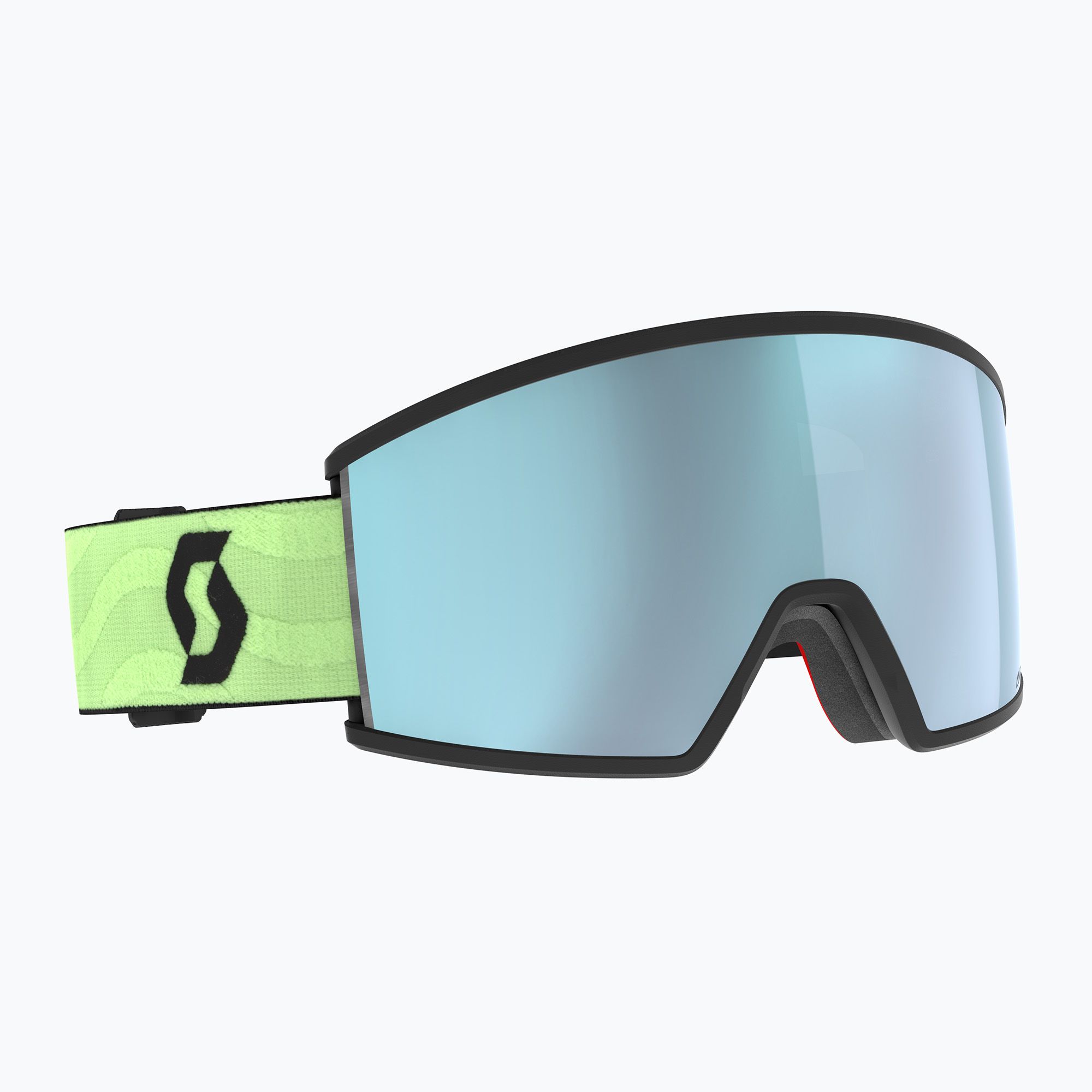 Skibrille SCOTT Ambit white/mint green/& lavender chrome (421705 ...