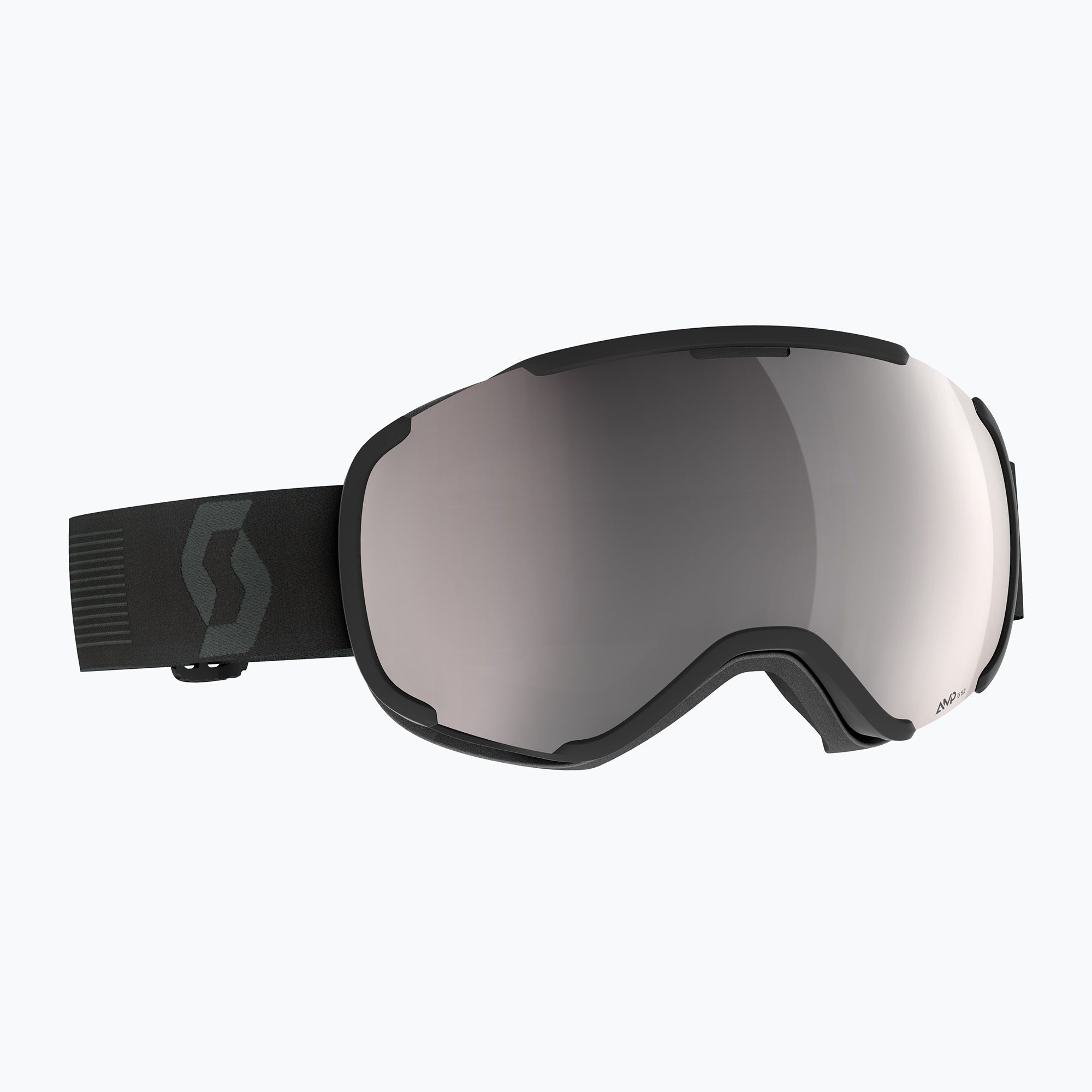 Skibrille SCOTT Faze II mineral black & silver chrome (271816 ...