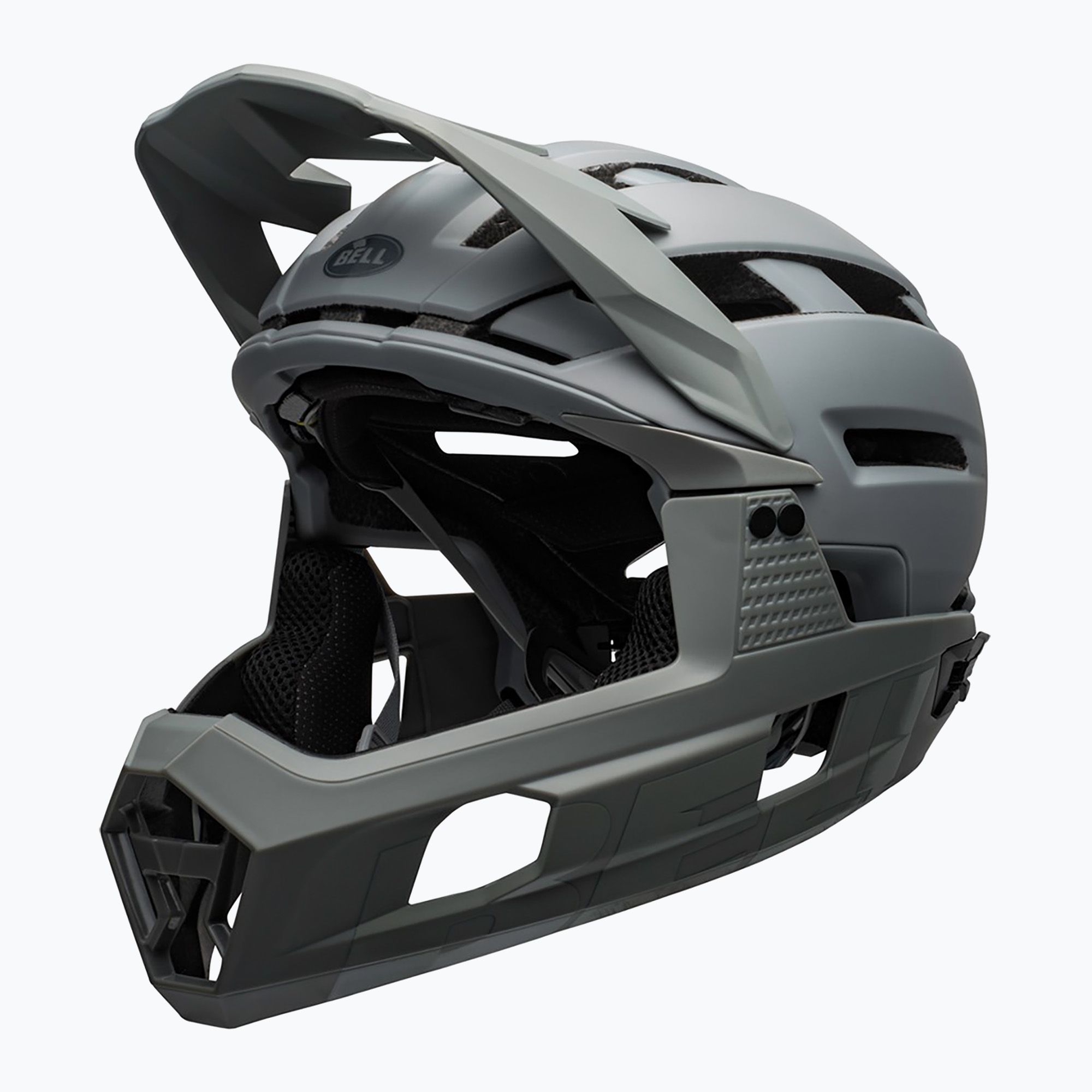 Fahrradhelm Bell FF Super Air R MIPS Spherical matt glänzend grau (BEL ...