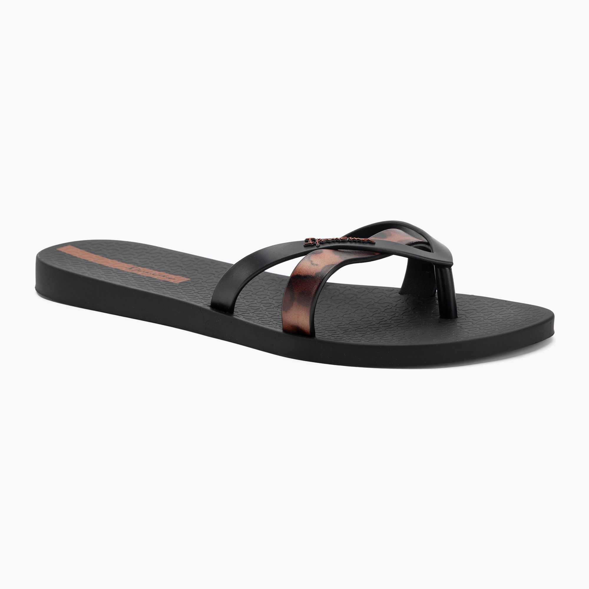 Ipanema Kirei Chic schwarz/braune Kachel Damen Flip Flops (83673-BB740 ...