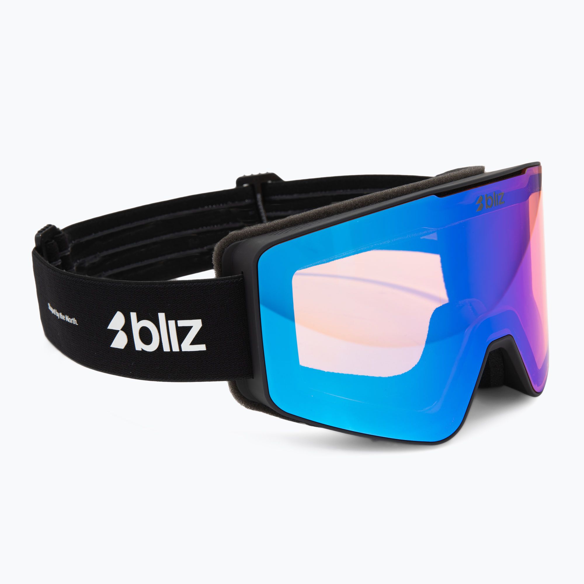 Skibrille Bliz G001S matte black/non orange/blue multi (0ZG8009-16 00 ...