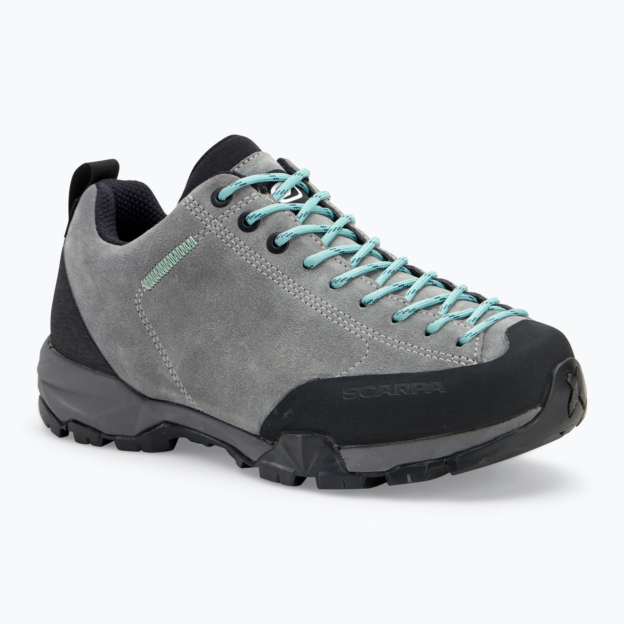Wanderschuhe Damen SCARPA Mojito Trail GTX smoke/jade (63322-202) - Sportano.de