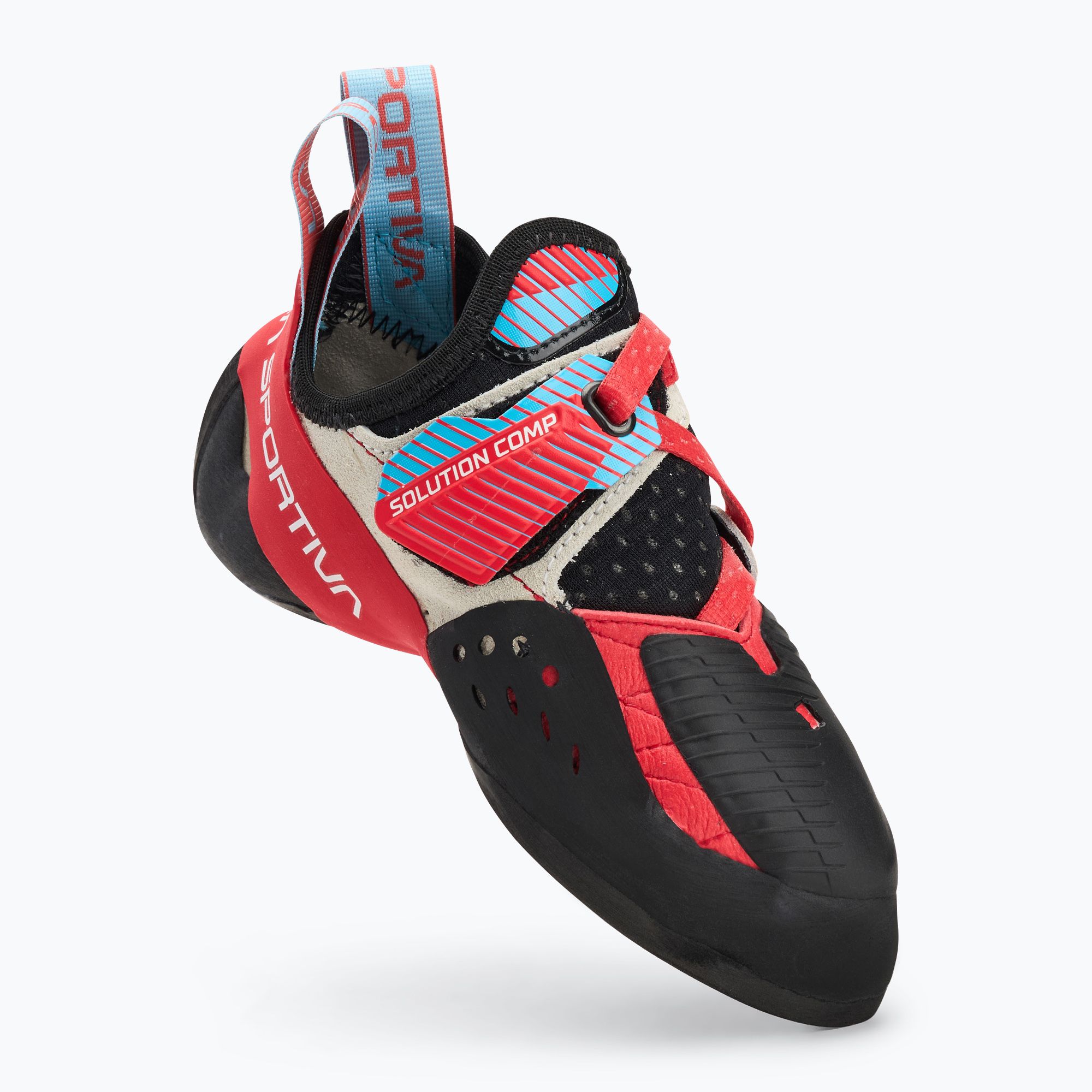 Kletterschuhe Damen La Sportiva Solution Comp hibiscus/ malibu blue ...