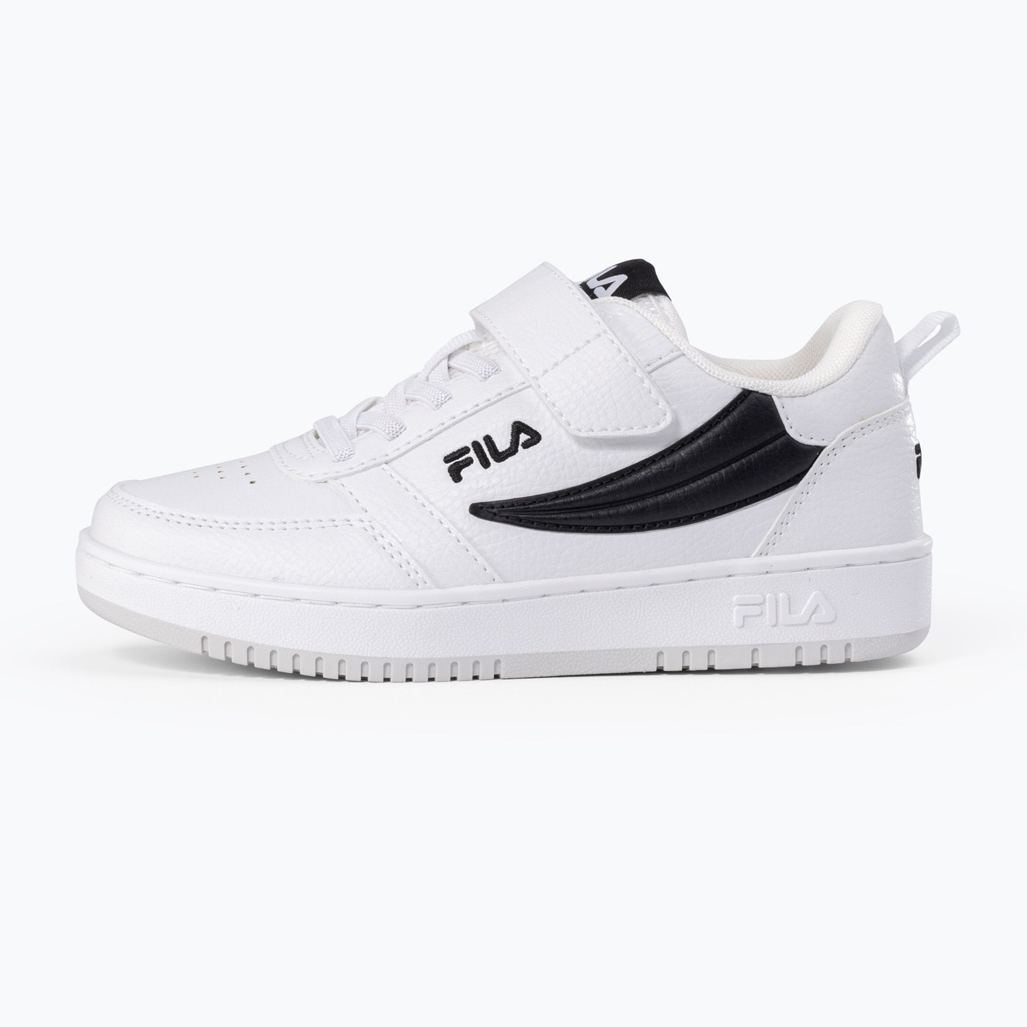 Kinderschuhe FILA Rega Nf Velcro white/black (FFK0230) - Sportano.de