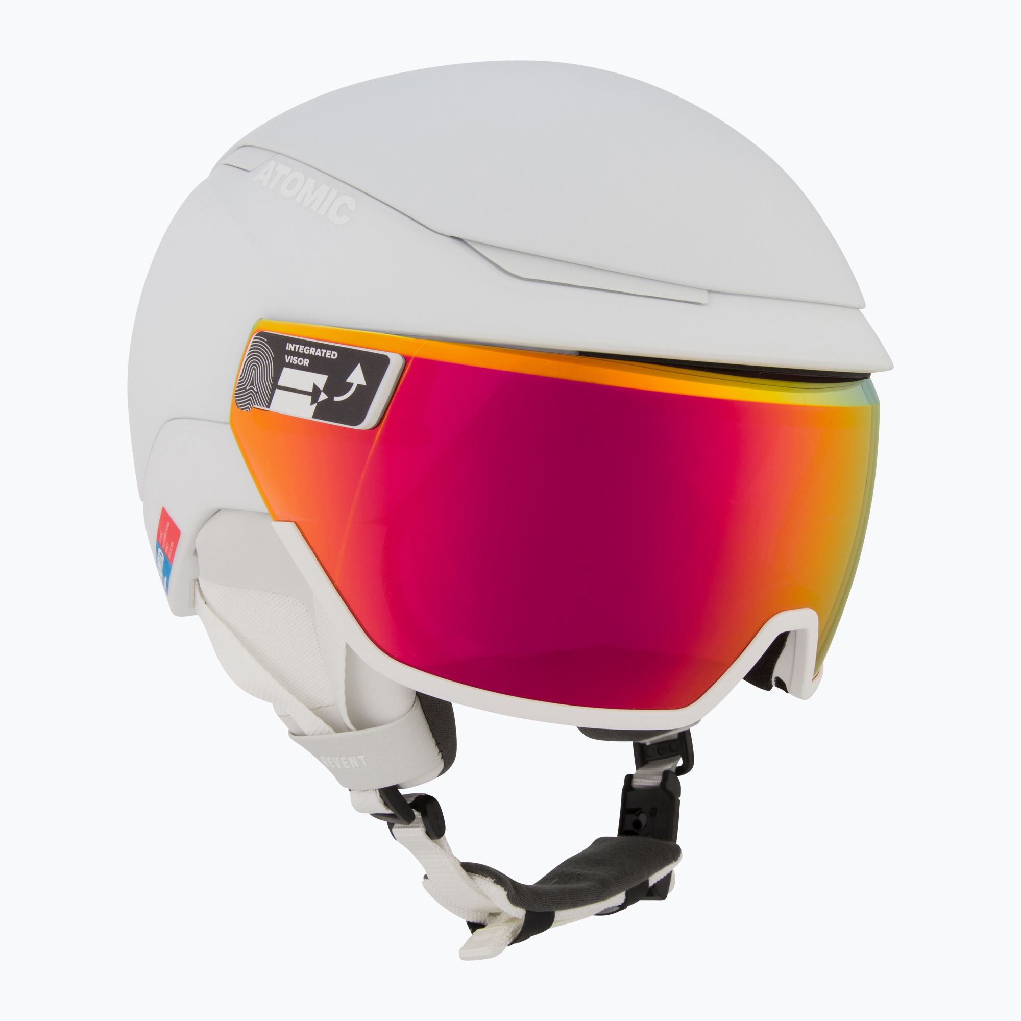 Skihelm Atomic Revent GT Amid Visor HD white heather/red hd (AN5006610 ...