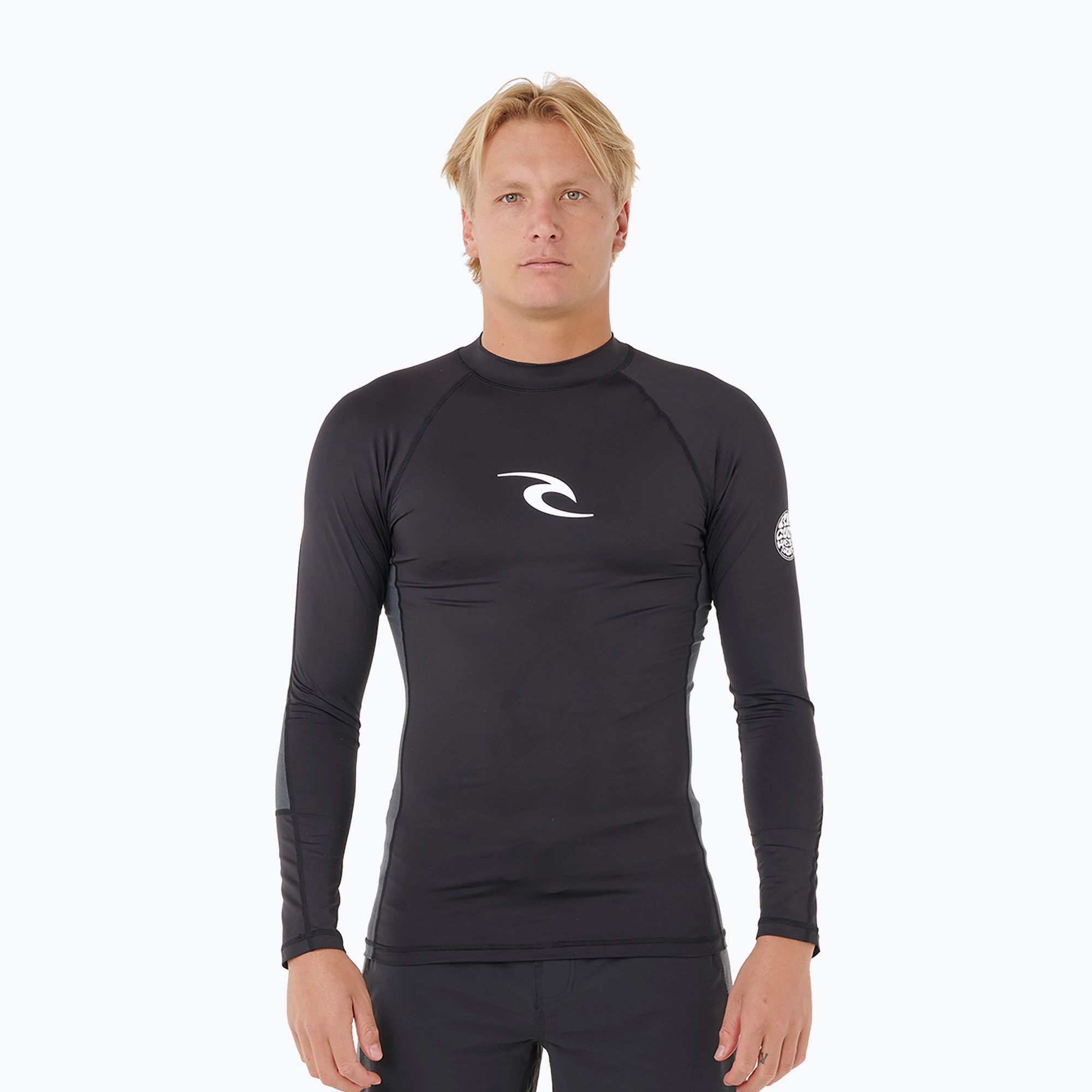 Herren-Bade-Longsleeve Rip Curl Waves Upf Perf lava red (16FMRV ...