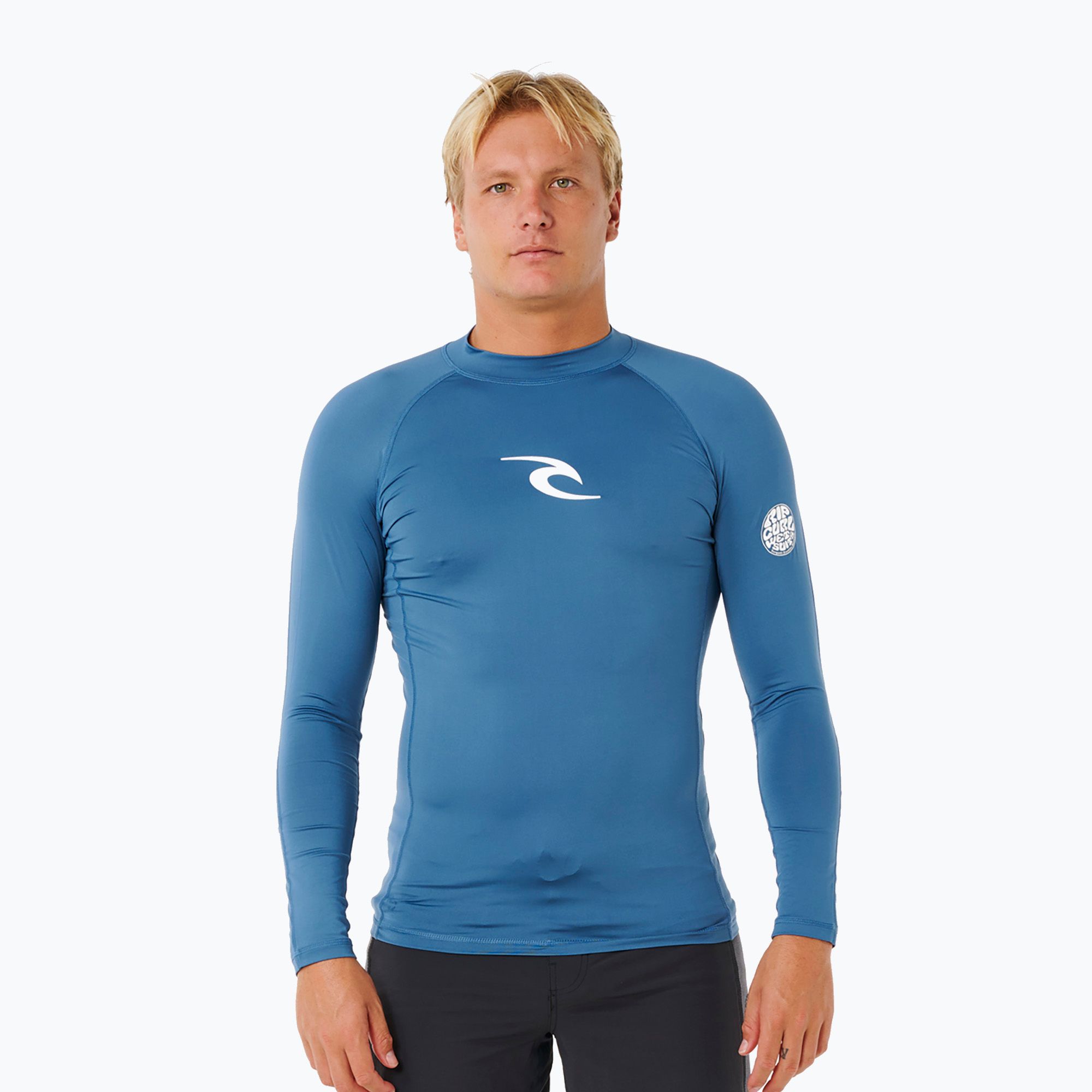 Herren-Bade-Longsleeve Rip Curl Waves Upf Perf lava red (16FMRV ...