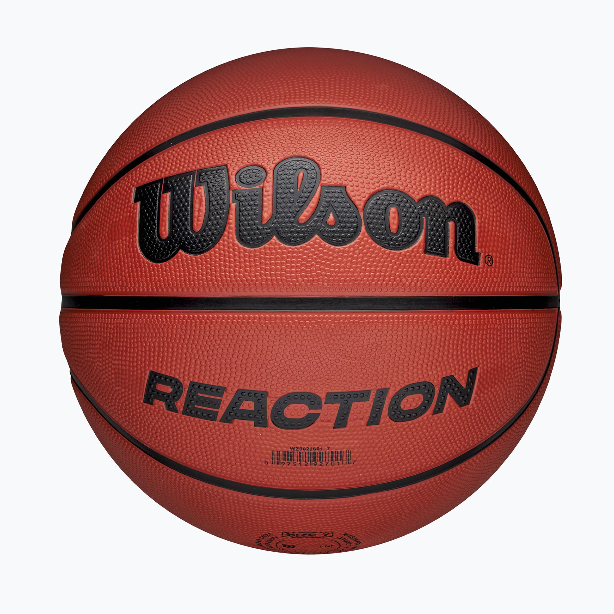 Basketball Wilson Reaction brown Größe 7 (WZ3022601XB7) - Sportano.de