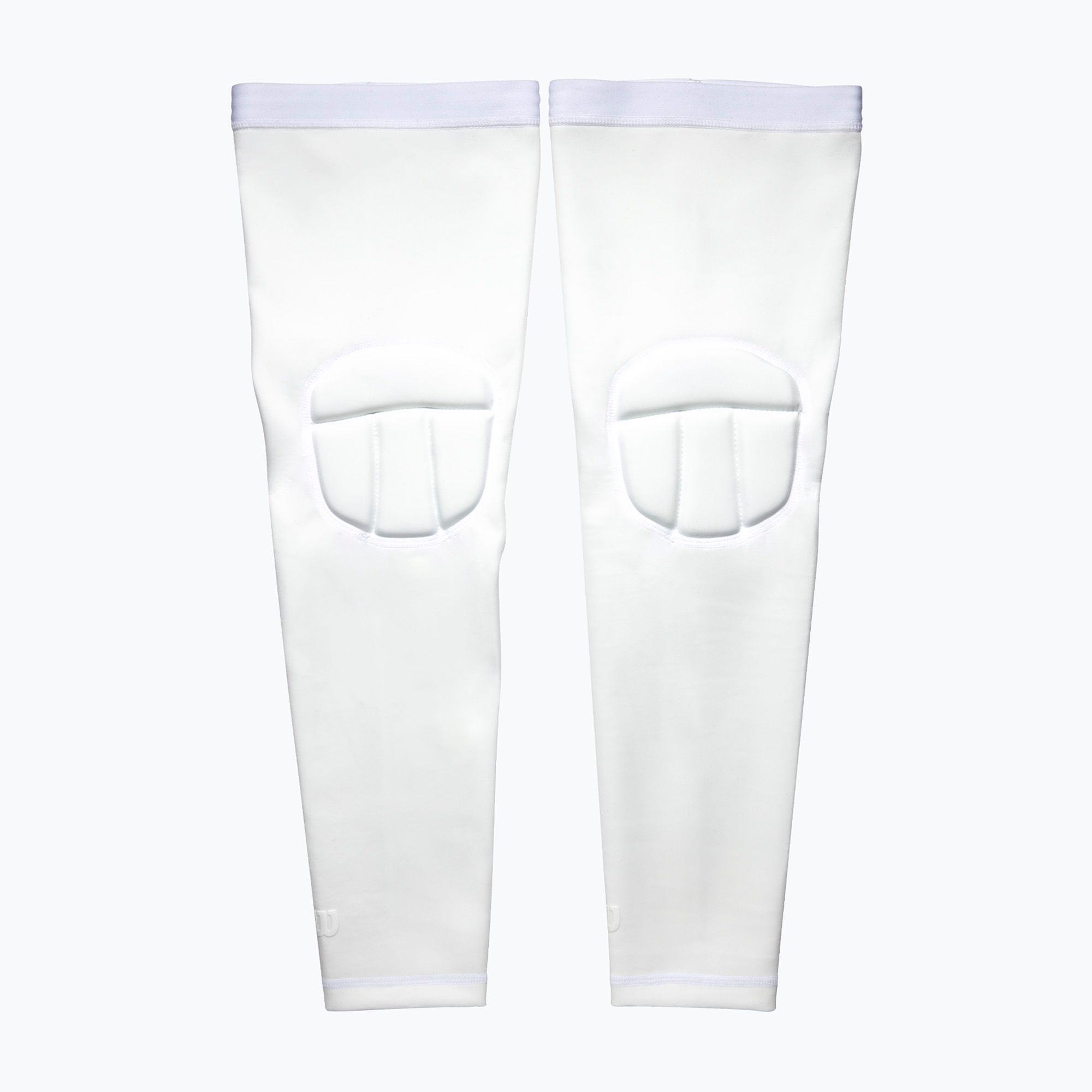 Volleyball-Knieschoner Wilson Helix Knee Pad Leg Sleeve white ...